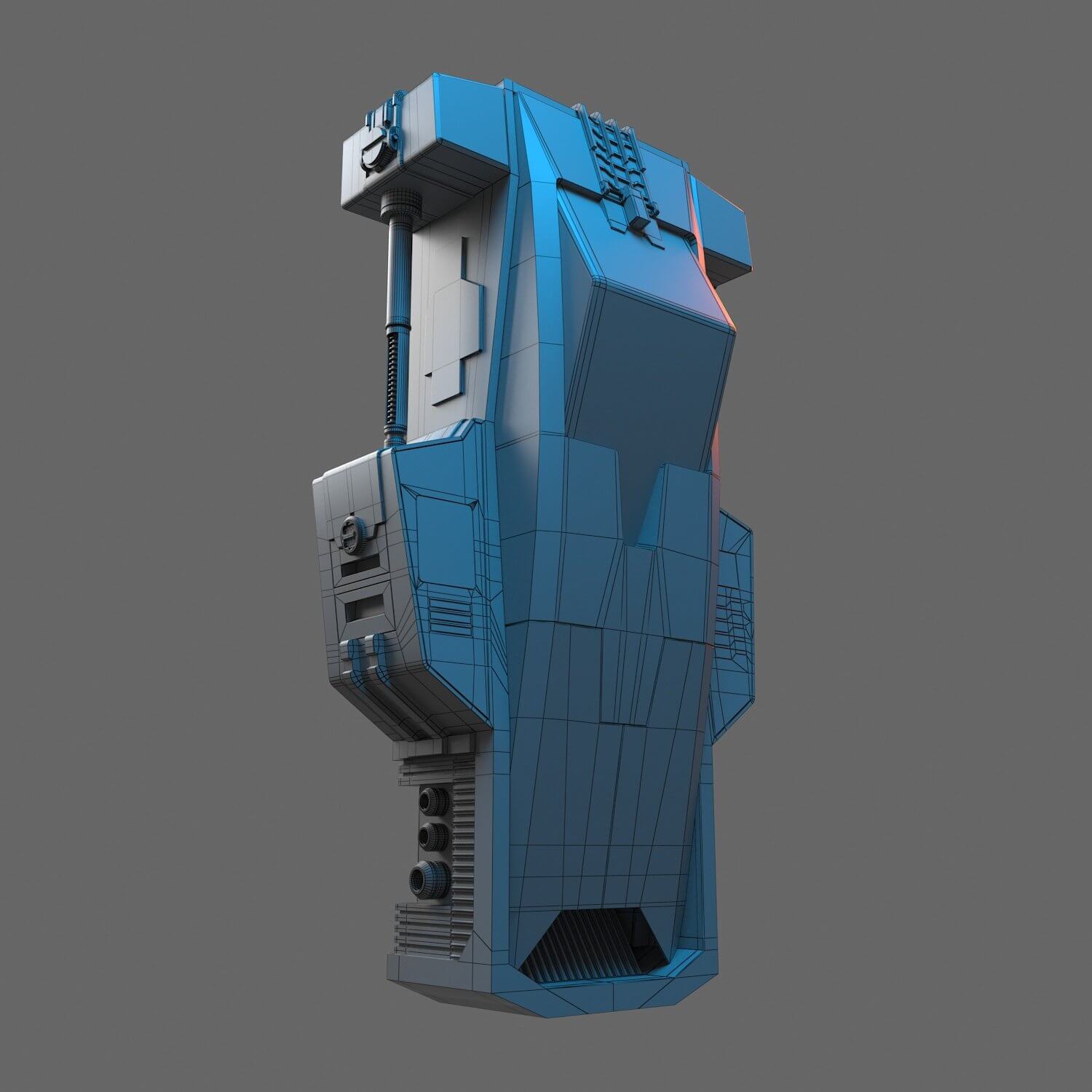 Hypersleep Chamber - 3D Model by KATEDRA604