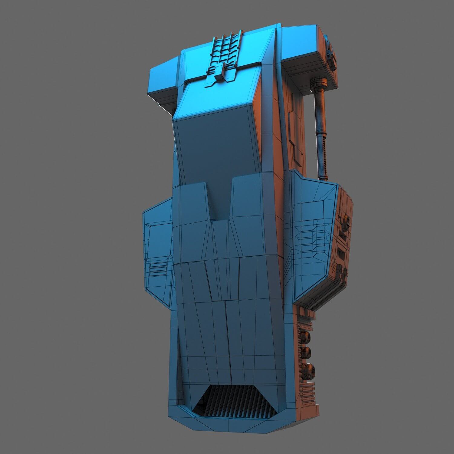Hypersleep Chamber - 3D Model by KATEDRA604