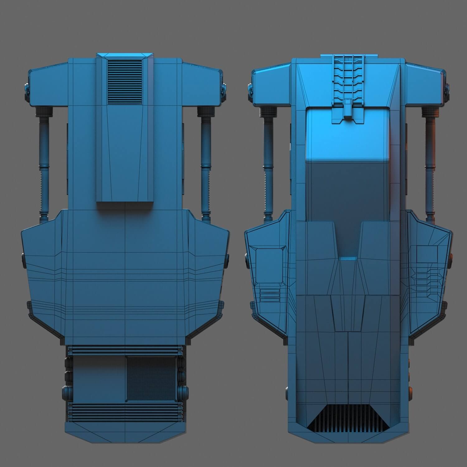 Hypersleep Chamber - 3D Model by KATEDRA604