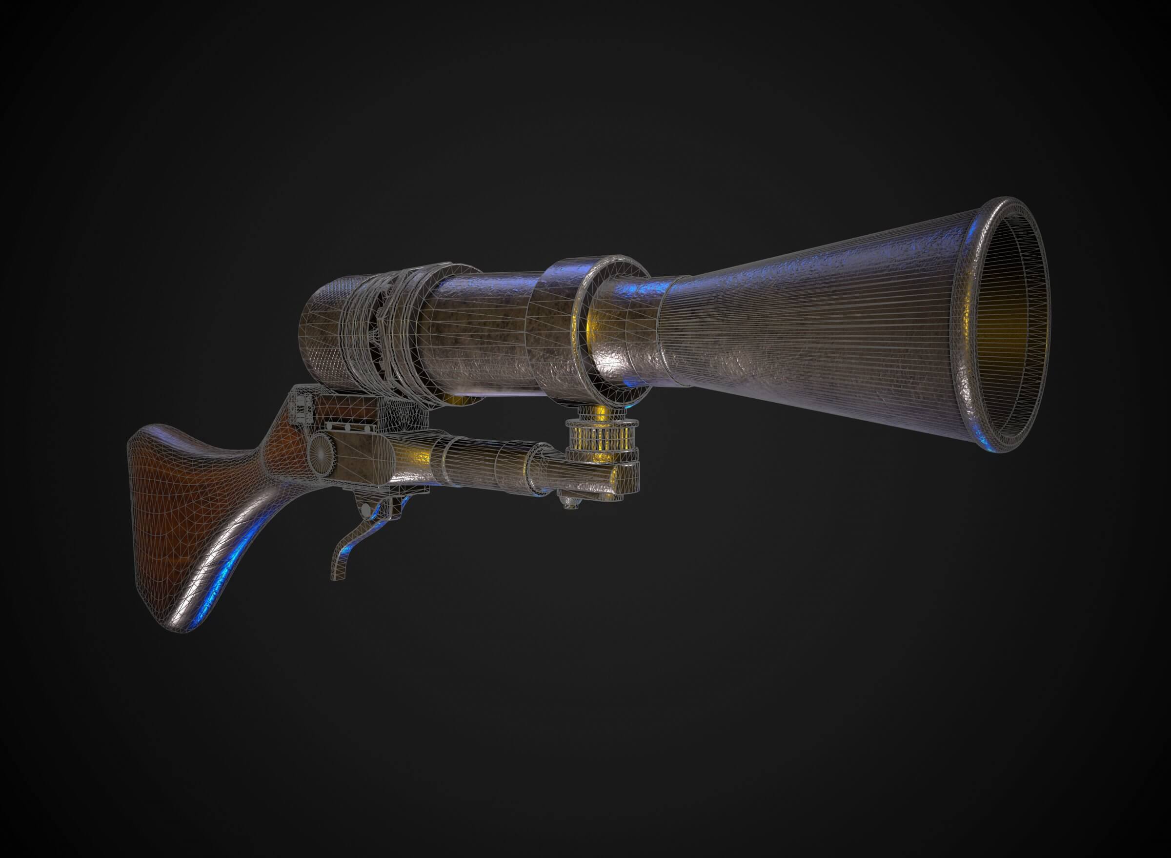 Jawa Ionization Blaster - 3D Model by KATEDRA604