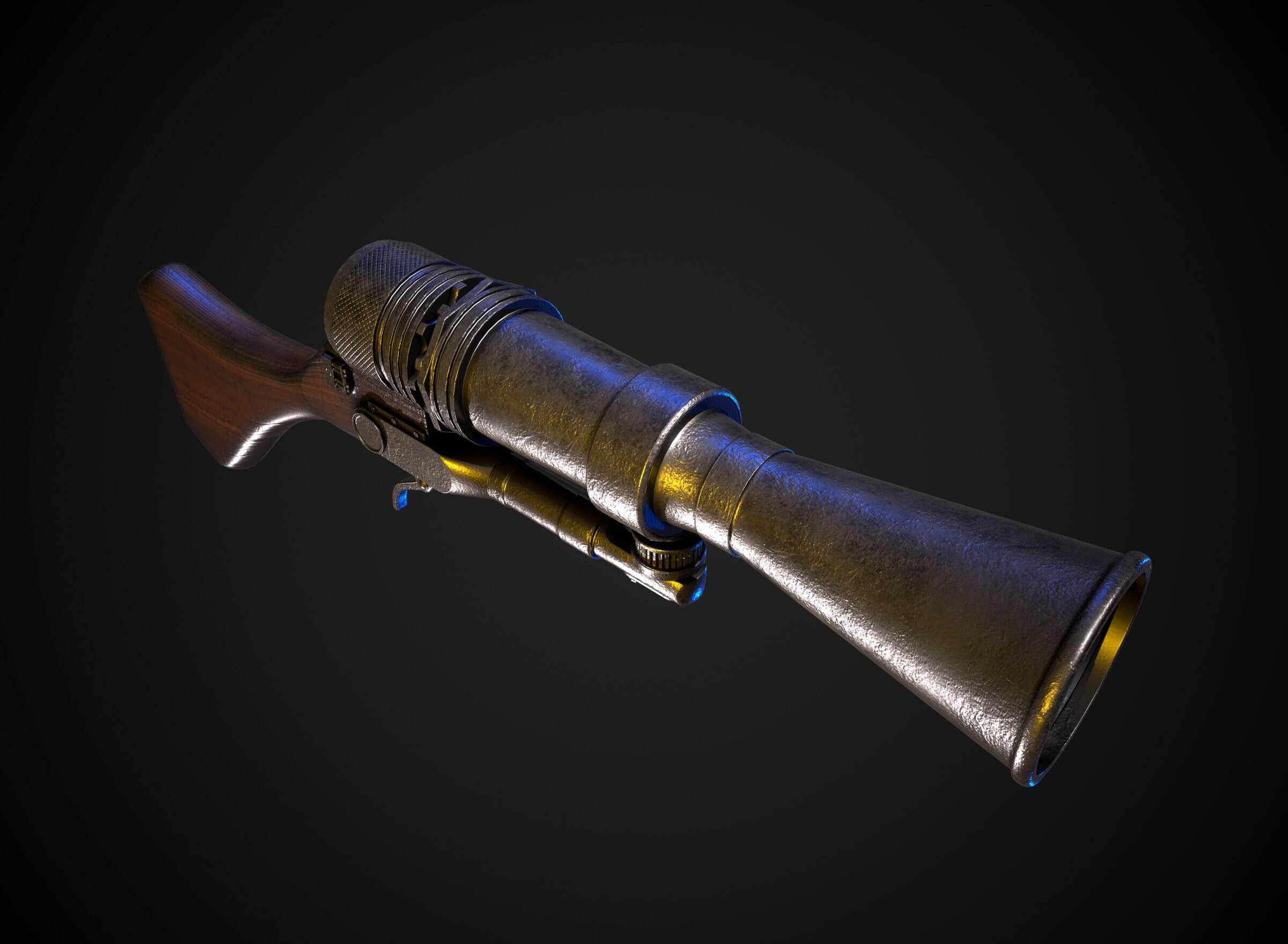 Jawa Ionization Blaster - 3D Model by KATEDRA604