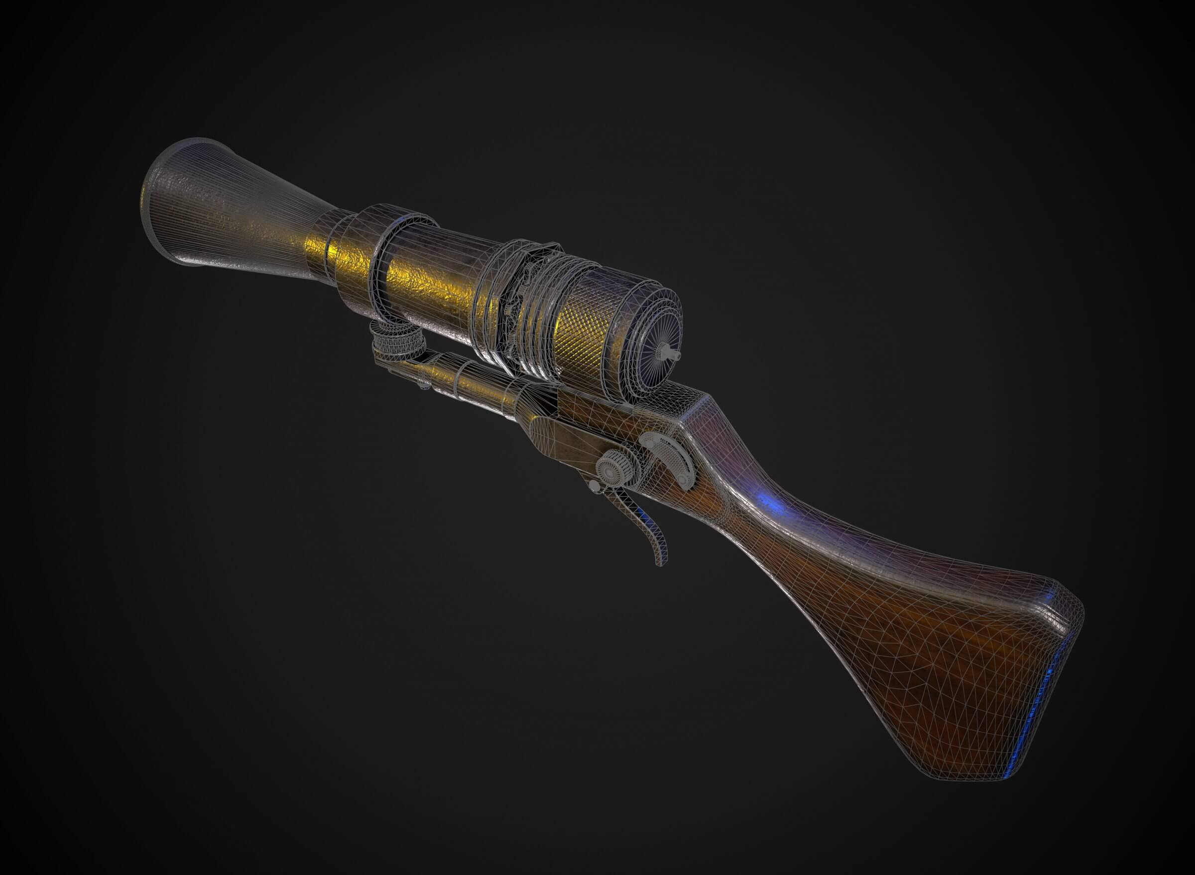 Jawa Ionization Blaster - 3D Model by KATEDRA604