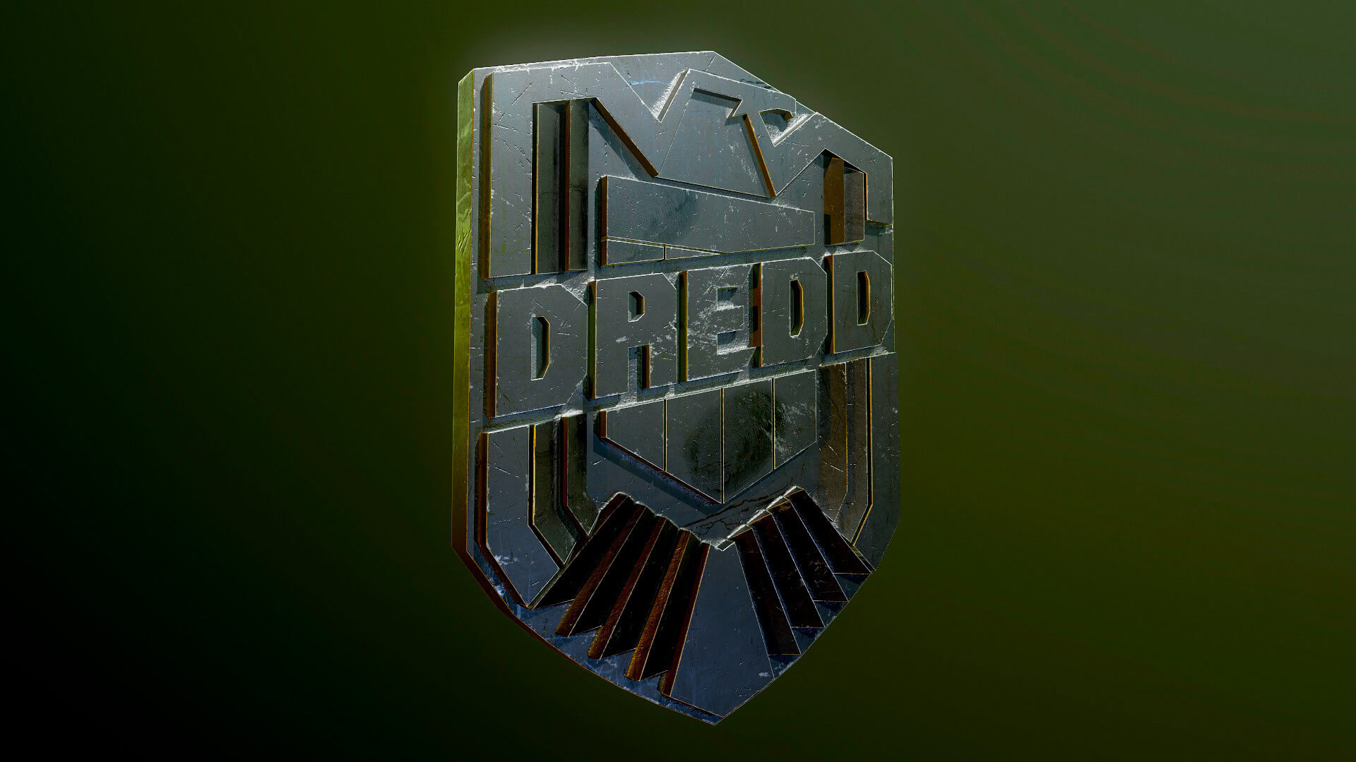 Judge Dredd Badge Wallpaper