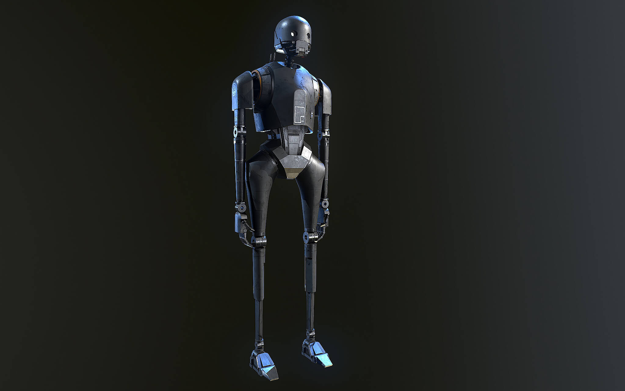 K-2SO Star Wars 3D Model by KATEDRA604