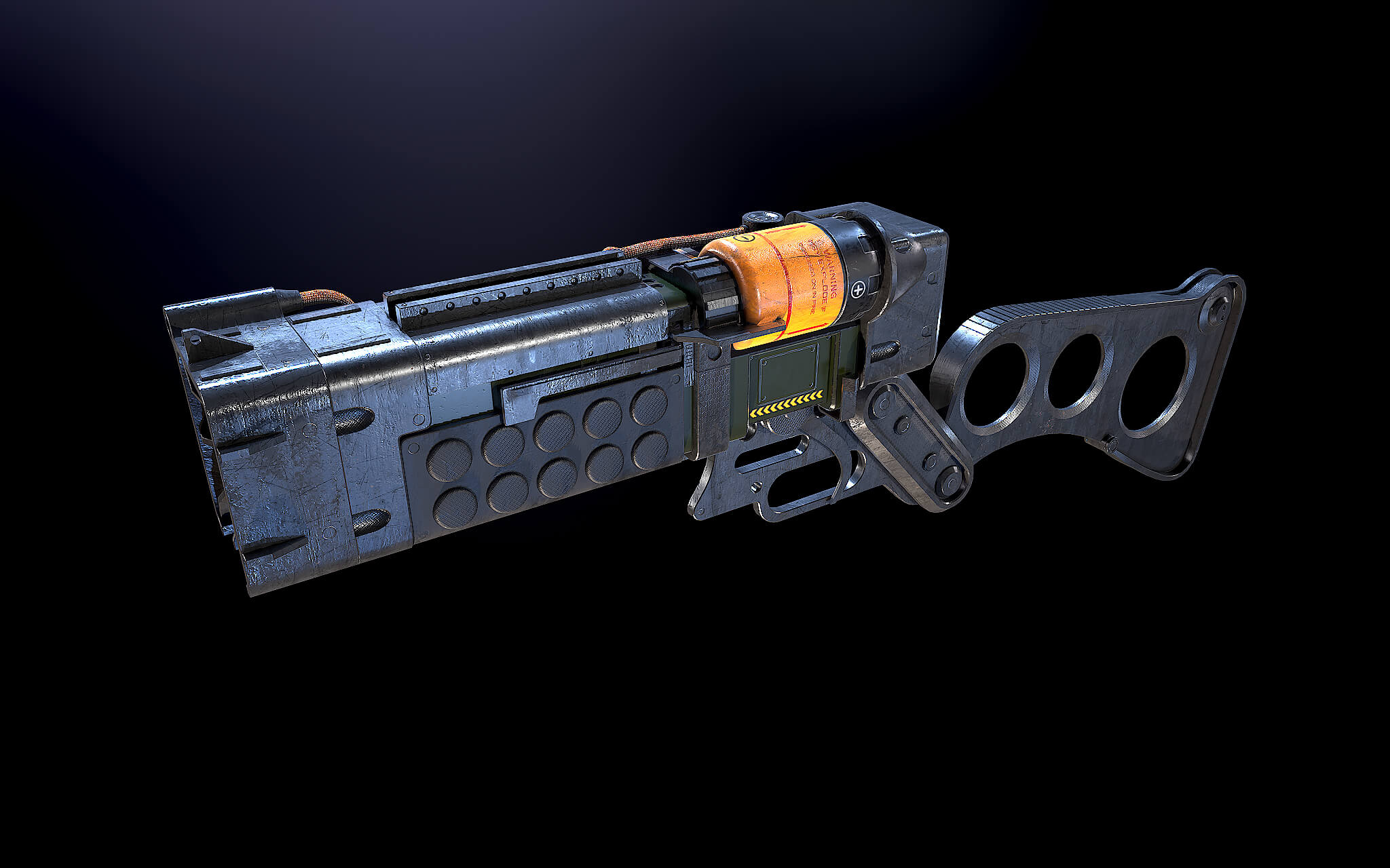 Laser Pistols Fallout - 3D Model by KATEDRA604