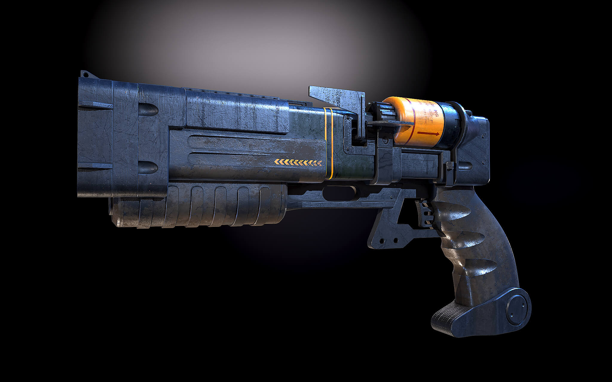 Laser Pistols Fallout - 3D Model by KATEDRA604