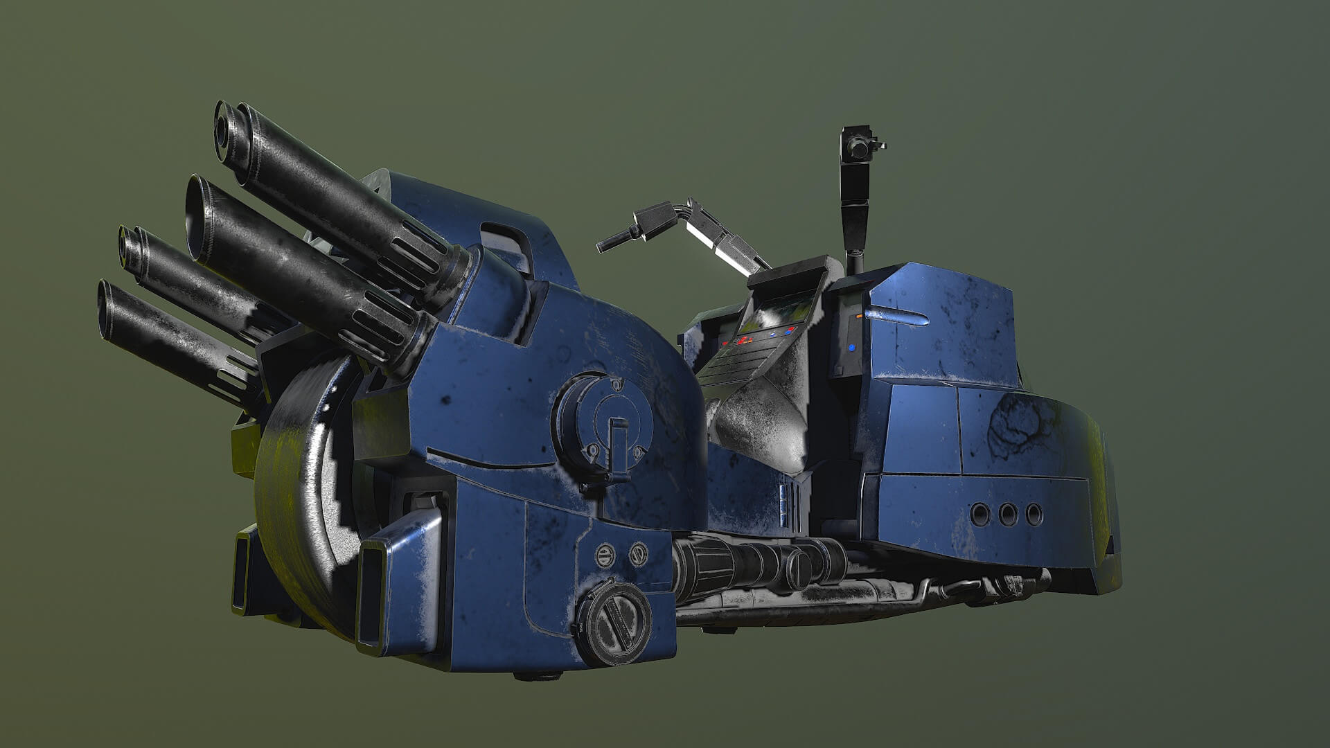 Lawmaster Motorbike Judge Dredd - 3D Model by KATEDRA604