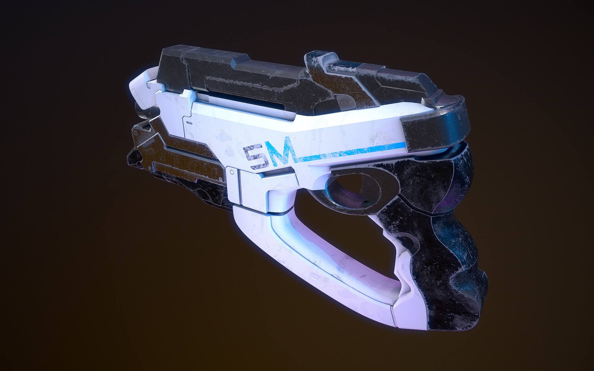 M-5 Phalanx Mass Effect 3D Model by KATEDRA604