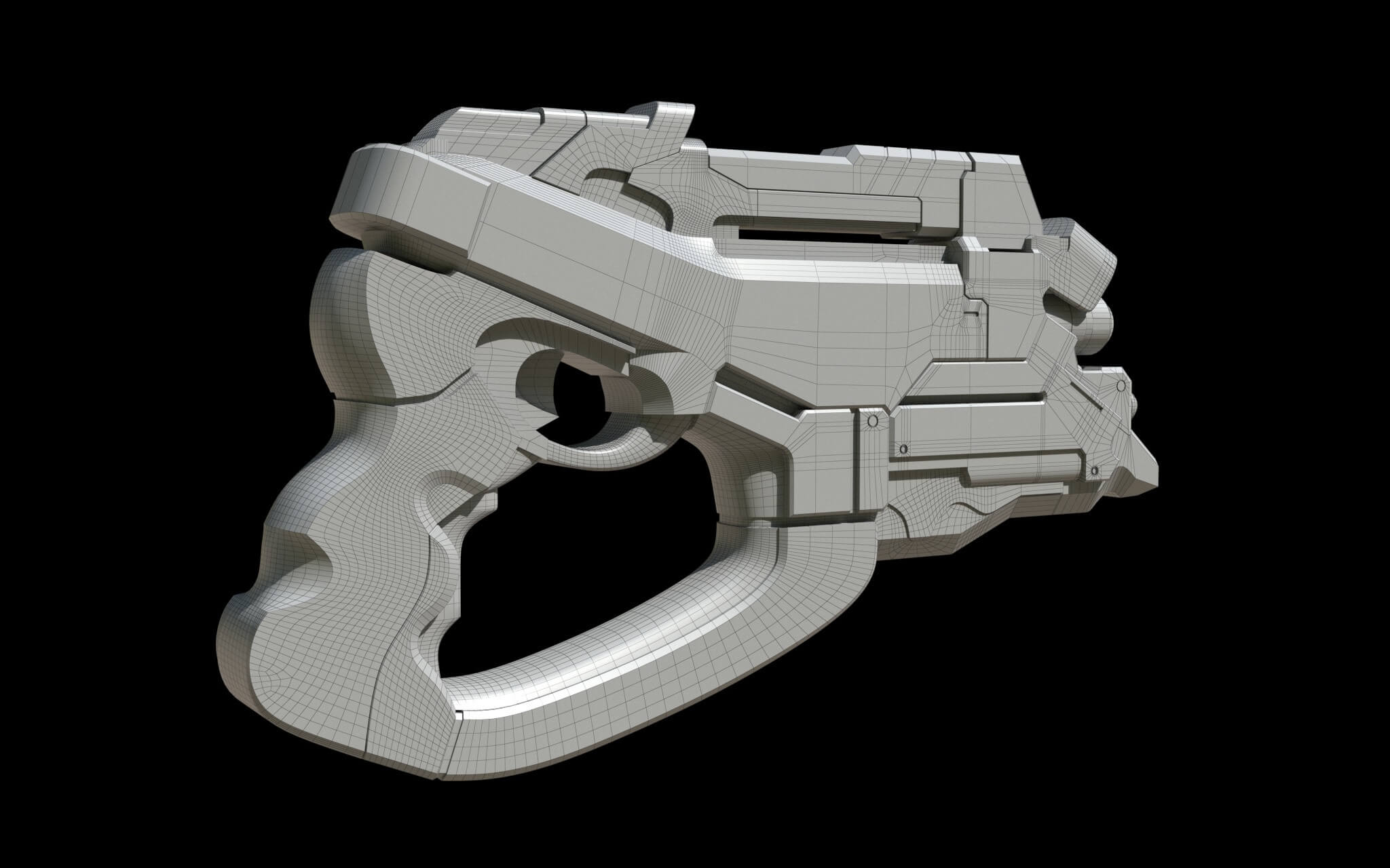 M-5 Phalanx Mass Effect 3D Model by KATEDRA604