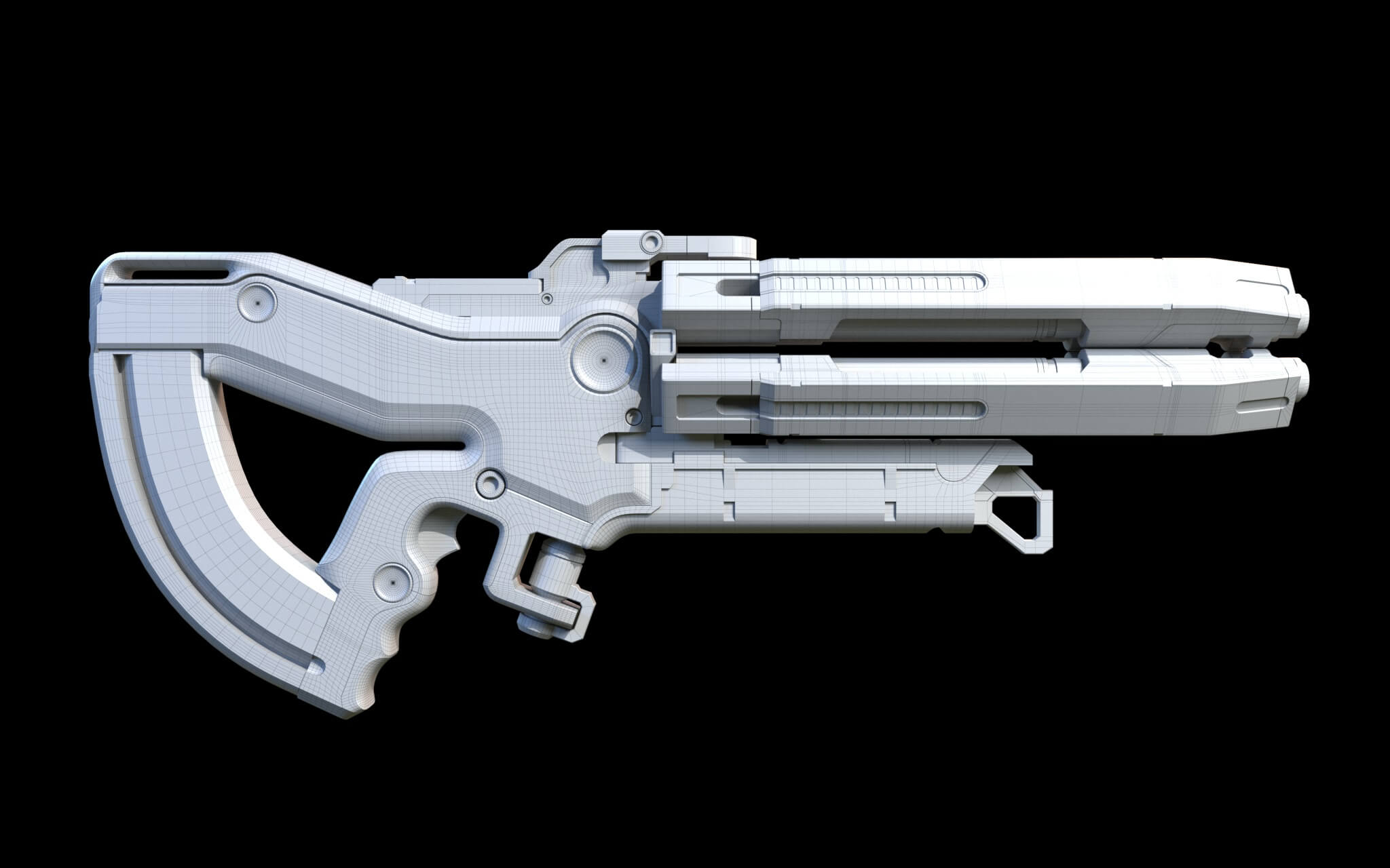 M-560 Hydra Mass Effect 3D Model by KATEDRA604