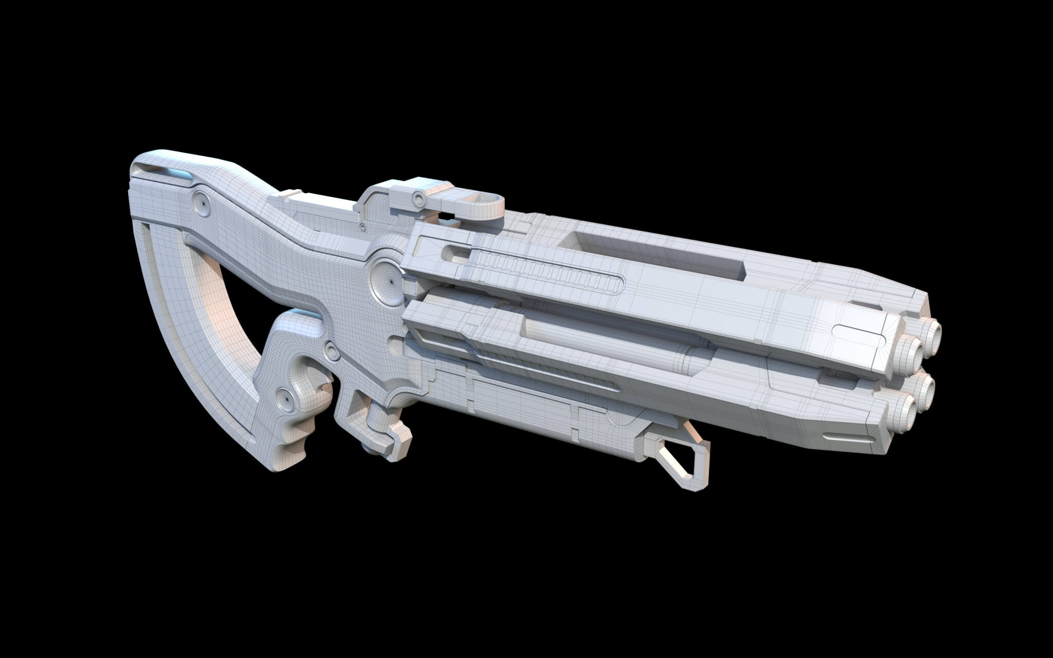 M-560 Hydra Mass Effect 3D Model by KATEDRA604