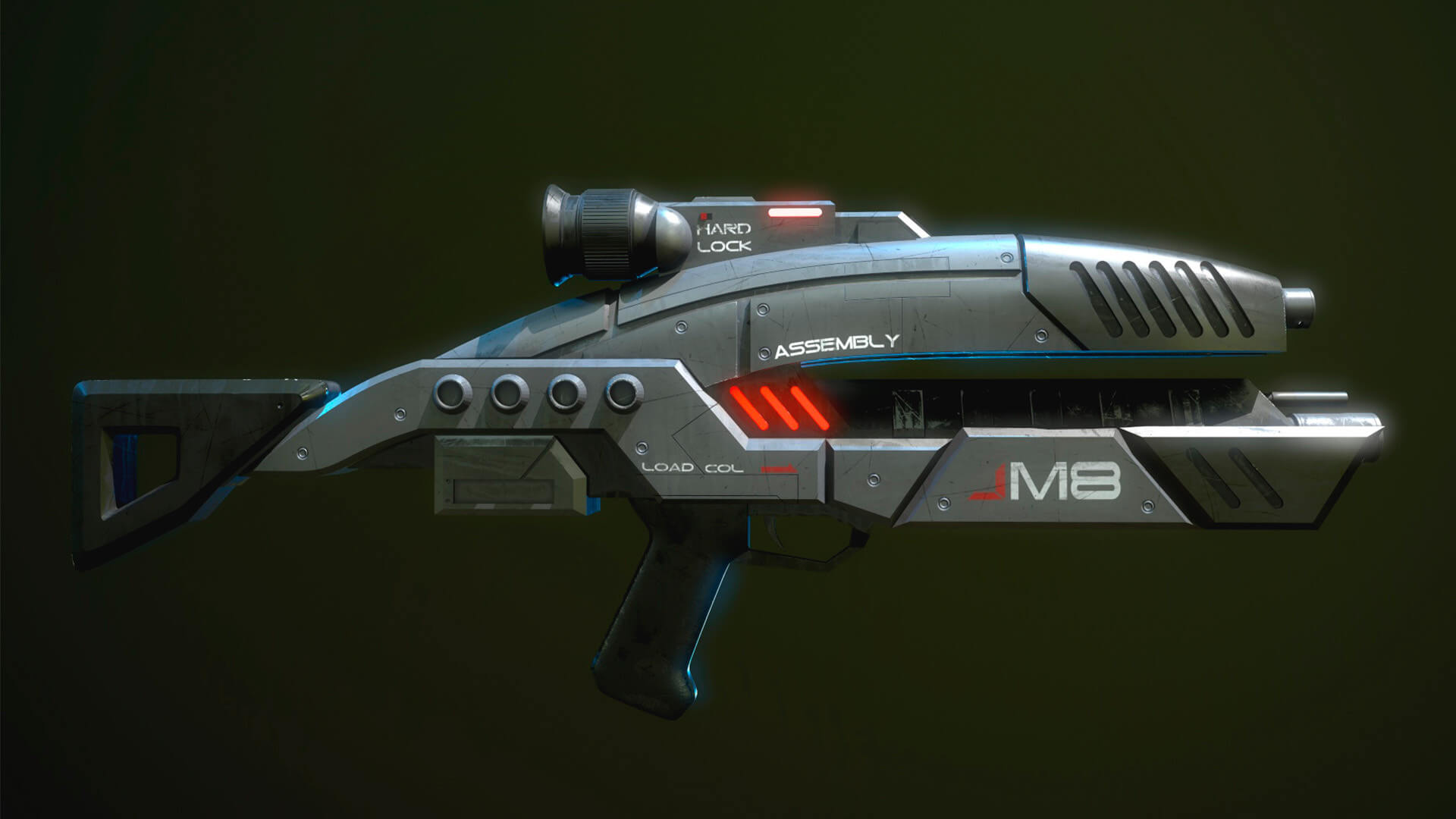 M8 Assault Rifle Mass Effect
