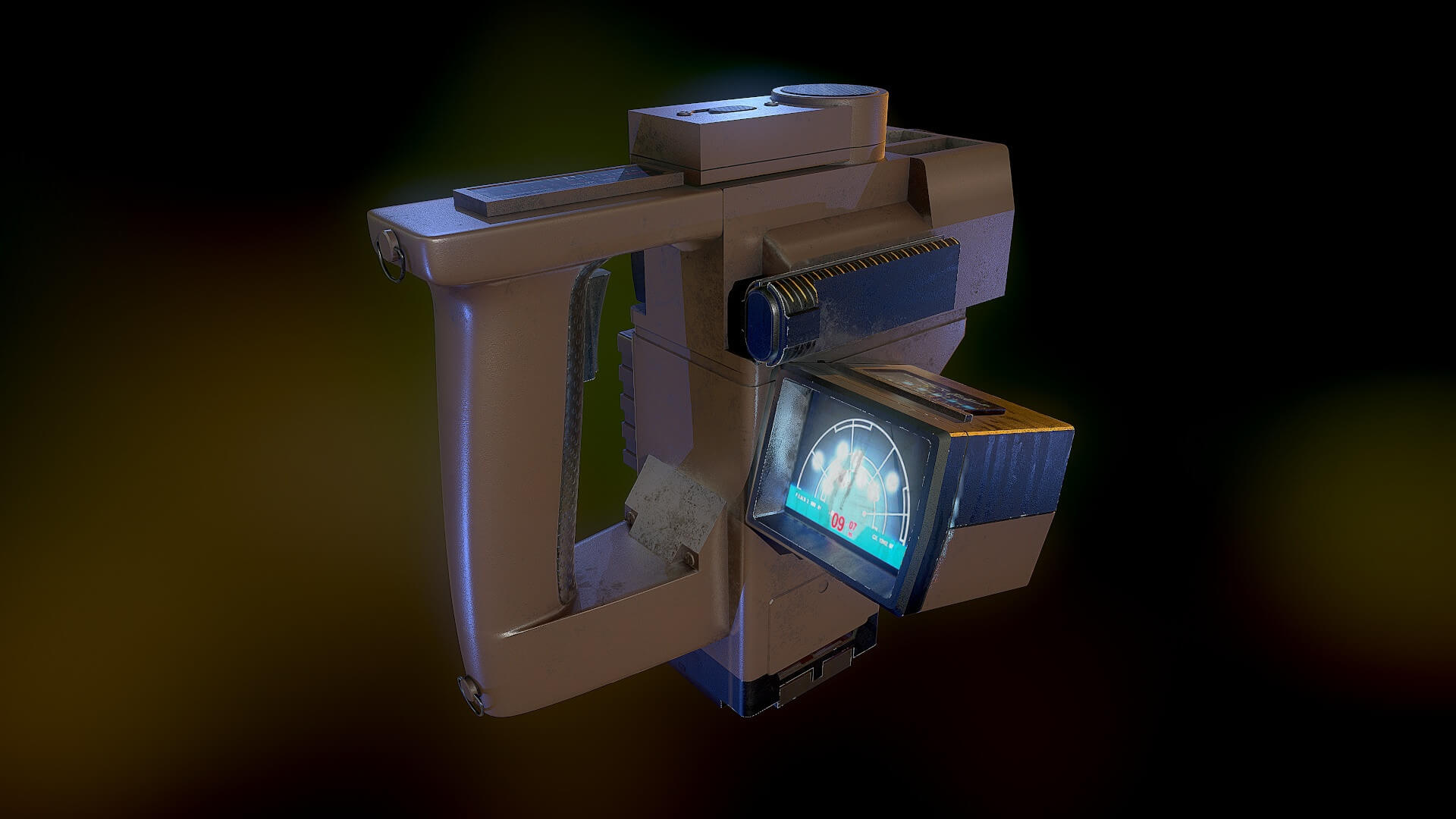 M314 Motion Tracker Aliens - 3D Model by KATEDRA604