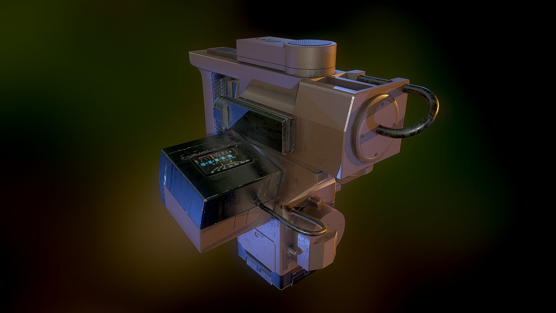 M314 Motion Tracker Aliens - 3D Model by KATEDRA604