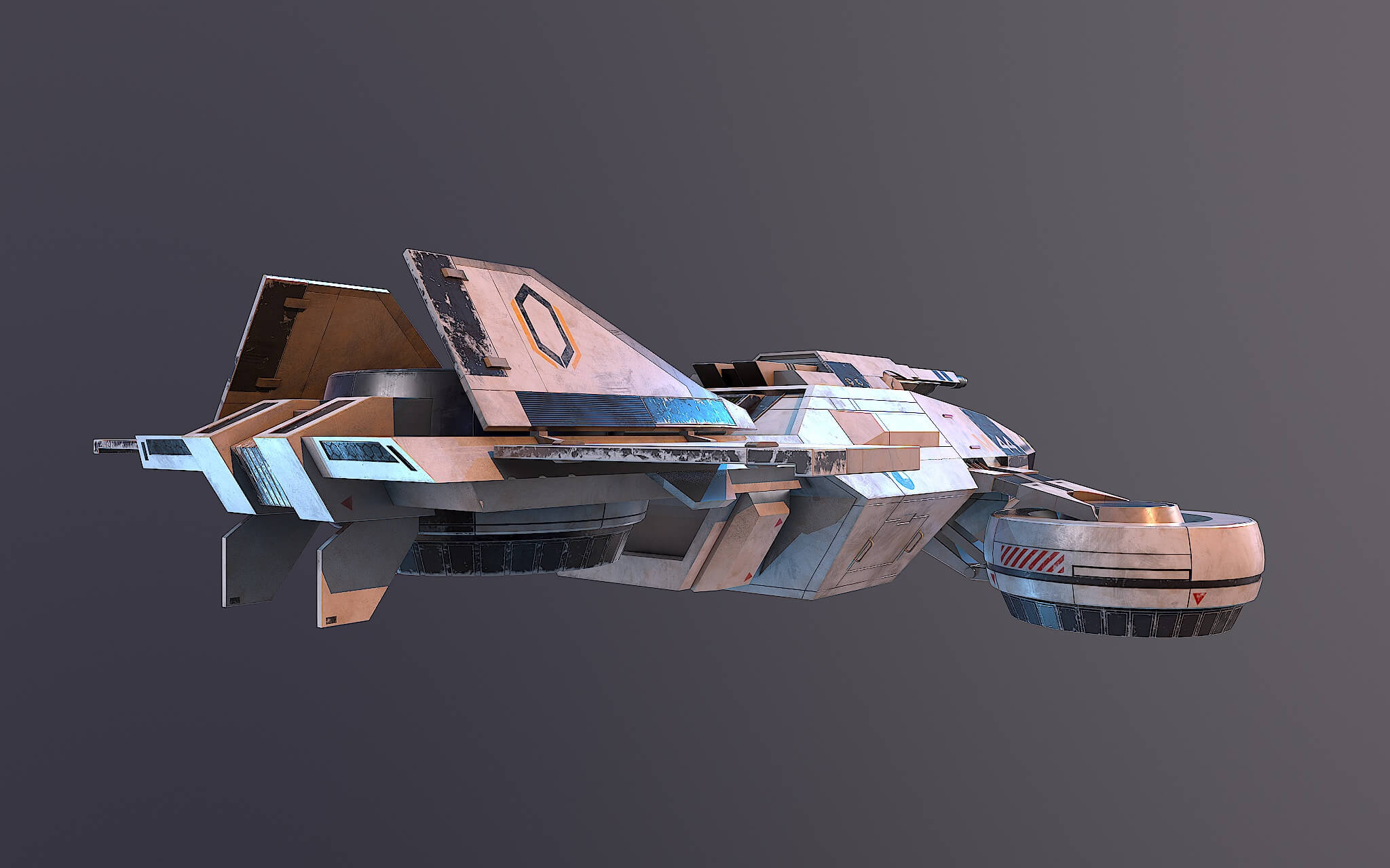 M44 Hammerhead Mass Effect - 3D Model by KATEDRA604