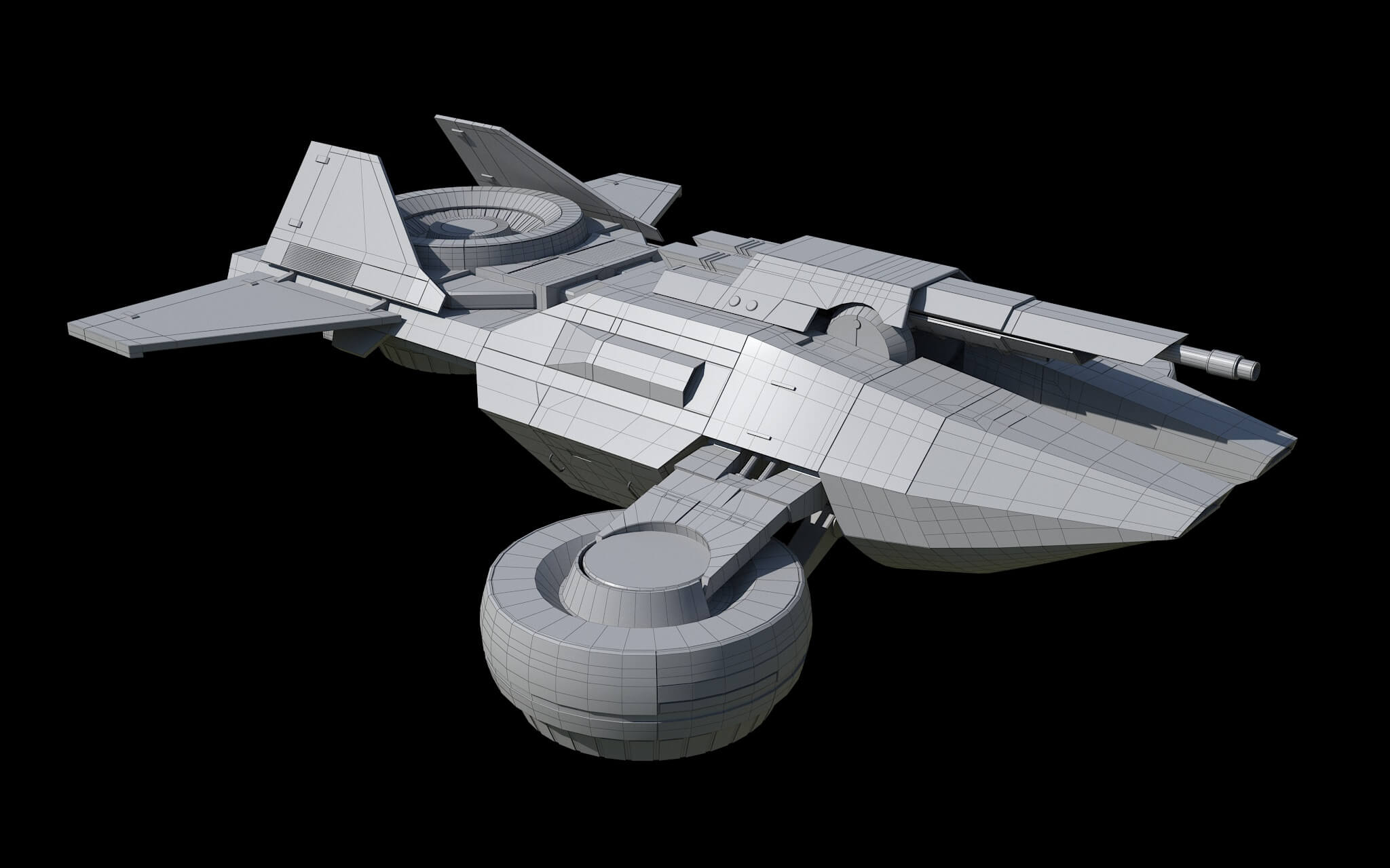 M44 Hammerhead Mass Effect - 3D Model by KATEDRA604