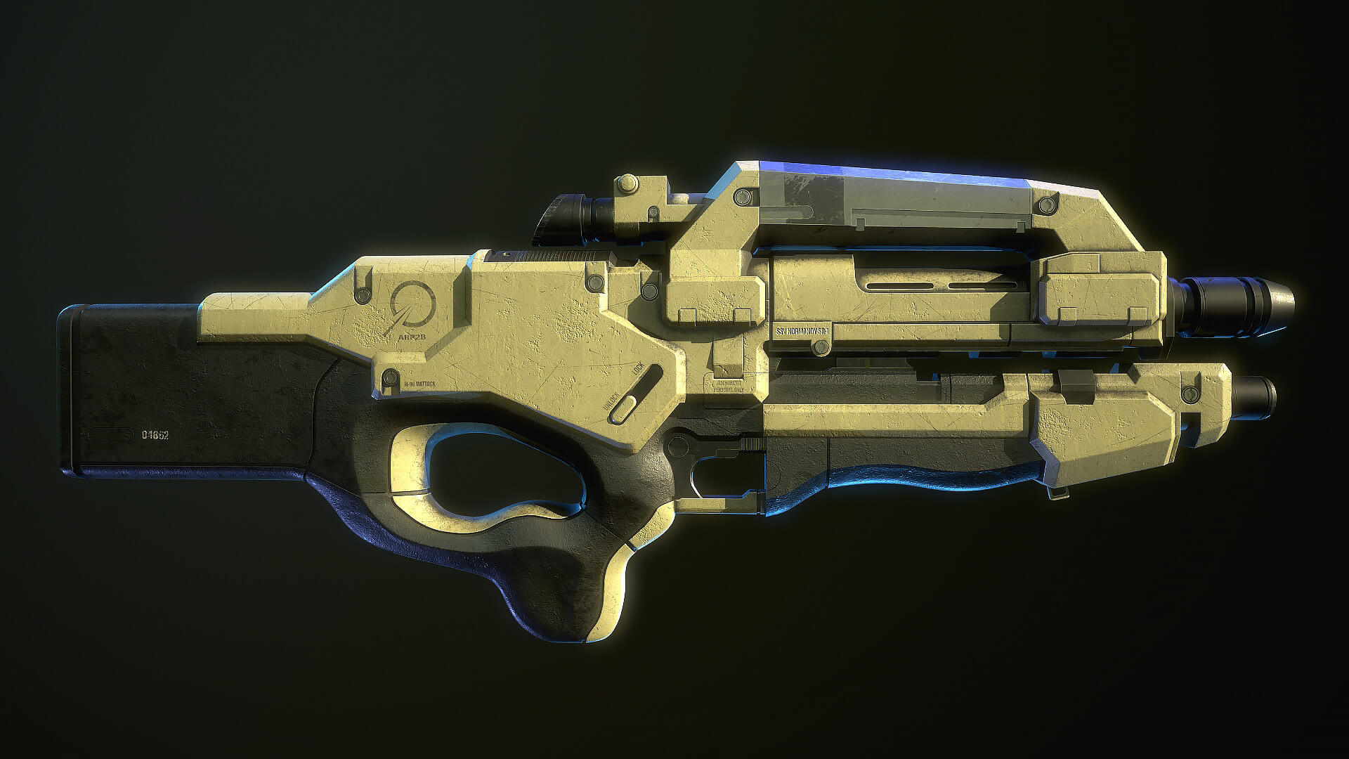 M96 Mattock Mass Effect - 3D Model by KATEDRA604