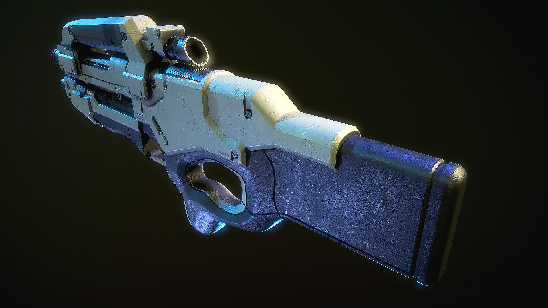 M96 Mattock Mass Effect - 3D Model by KATEDRA604