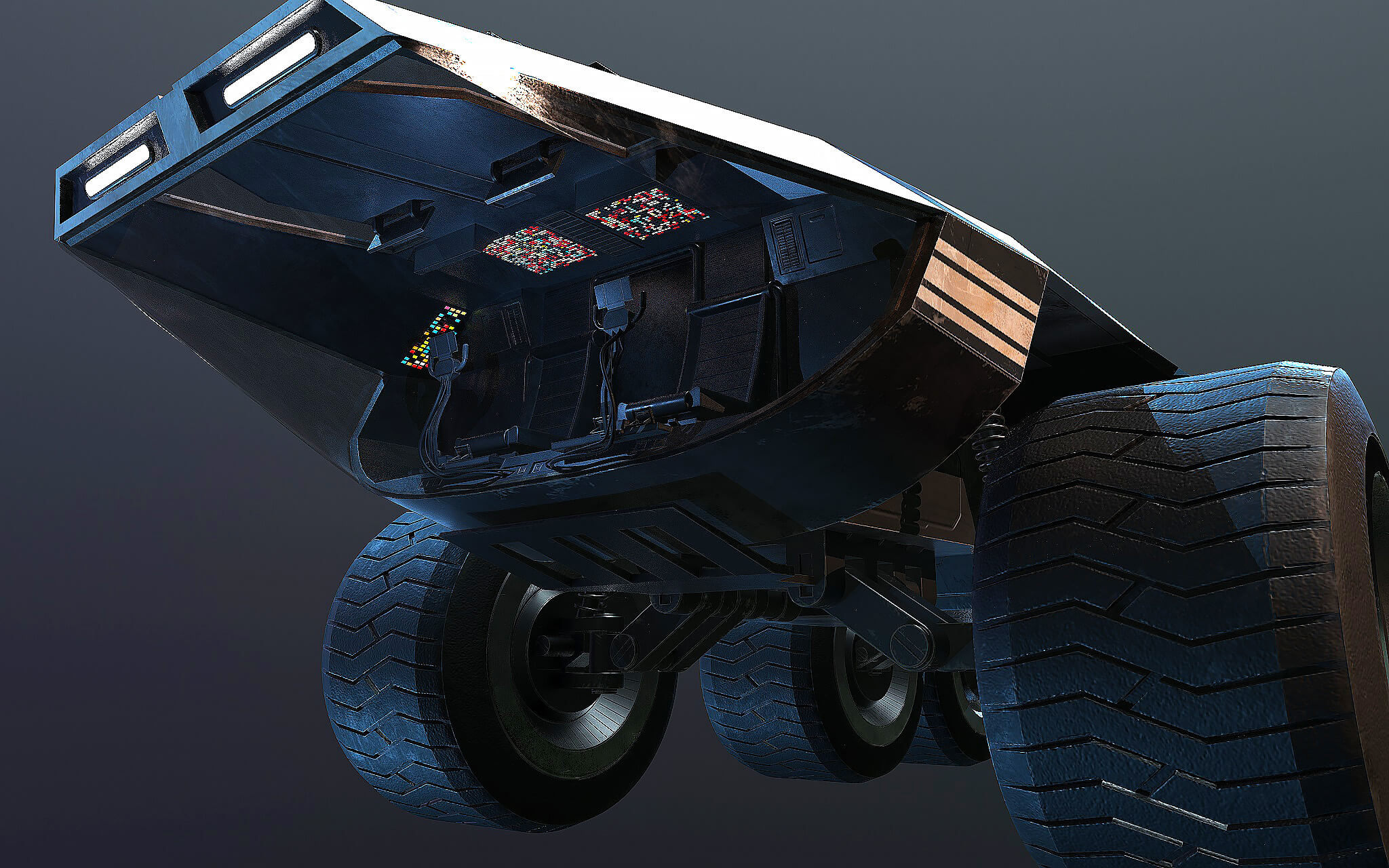 Mako M35 Mass Effect - 3D Model by KATEDRA604