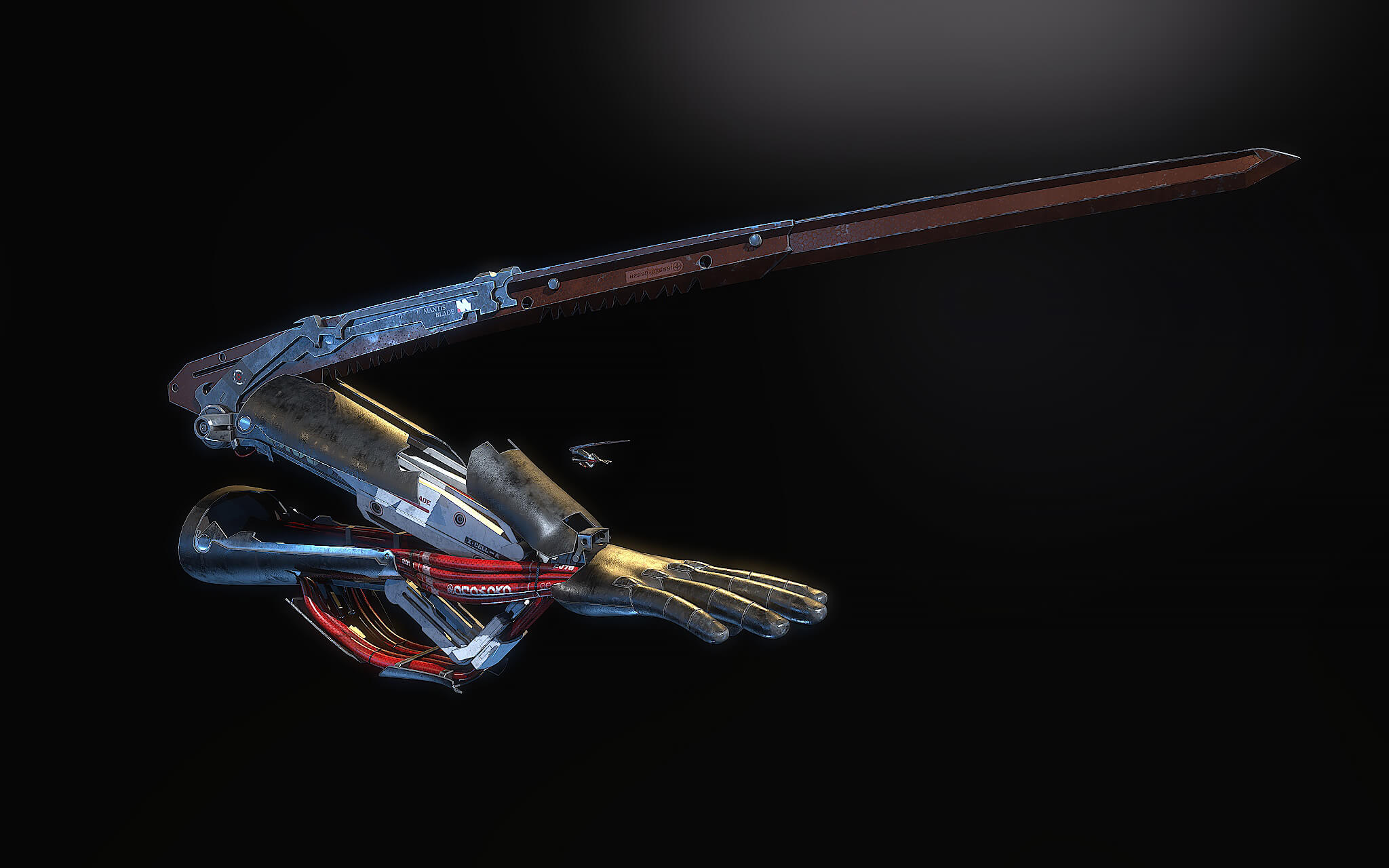 Mantis Blades - 3D Model by KATEDRA604