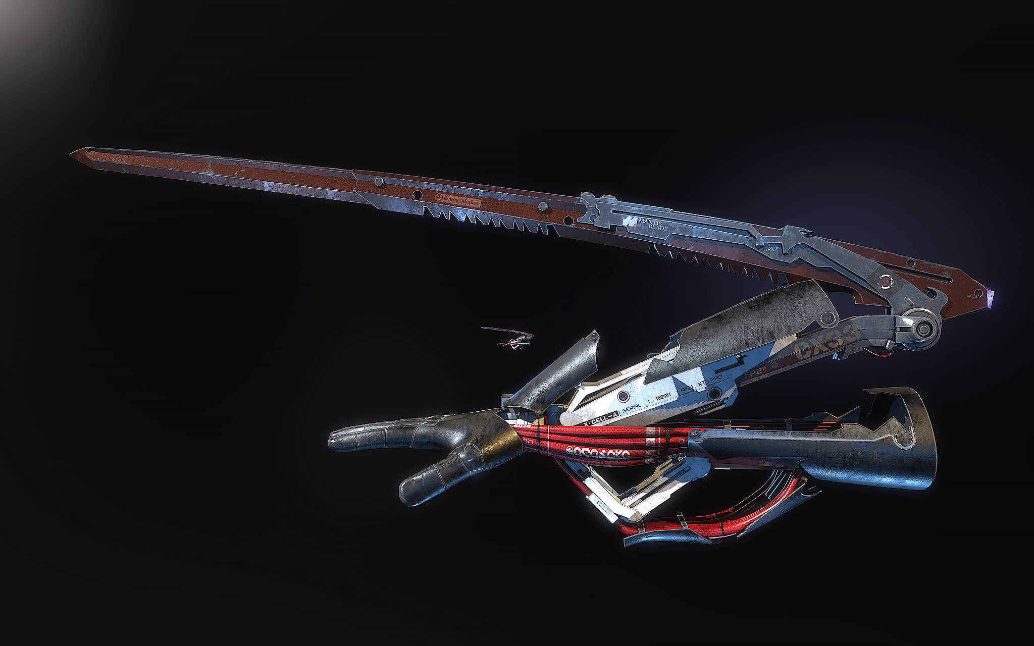 Mantis Blades - 3D Model by KATEDRA604