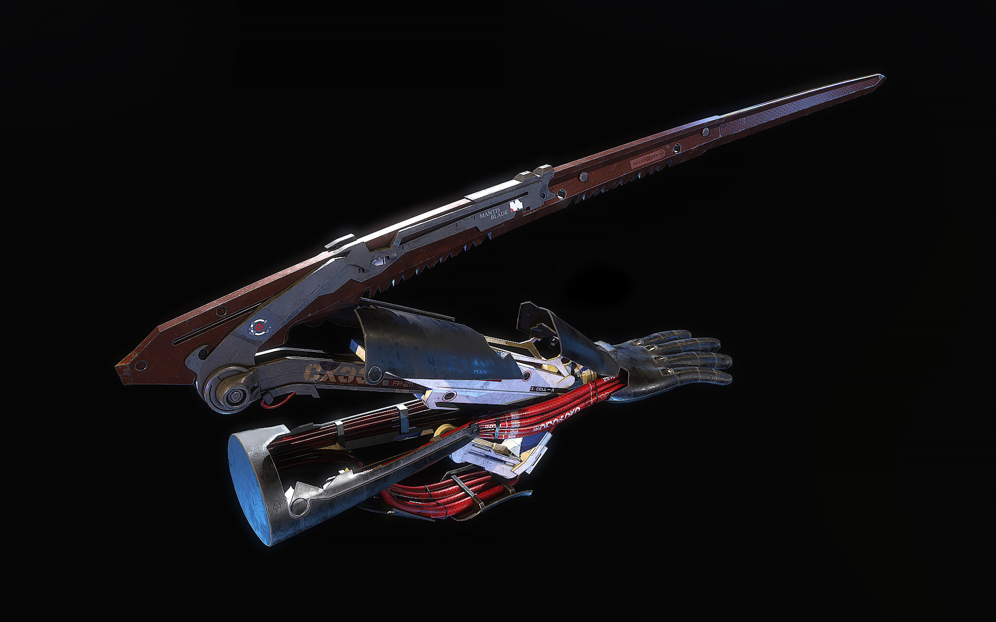 Mantis Blades - 3D Model by KATEDRA604