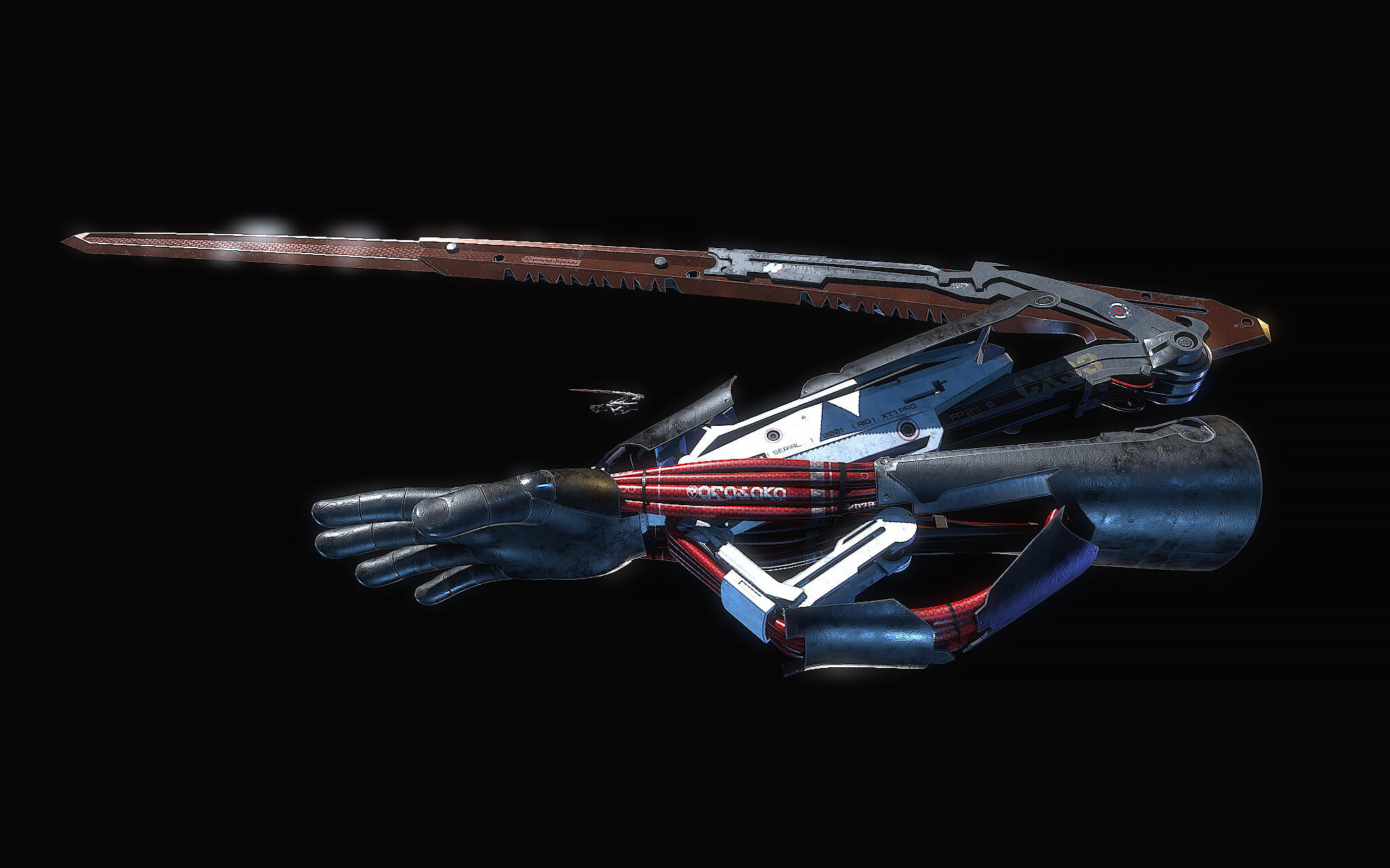 Mantis Blades - 3D Model by KATEDRA604