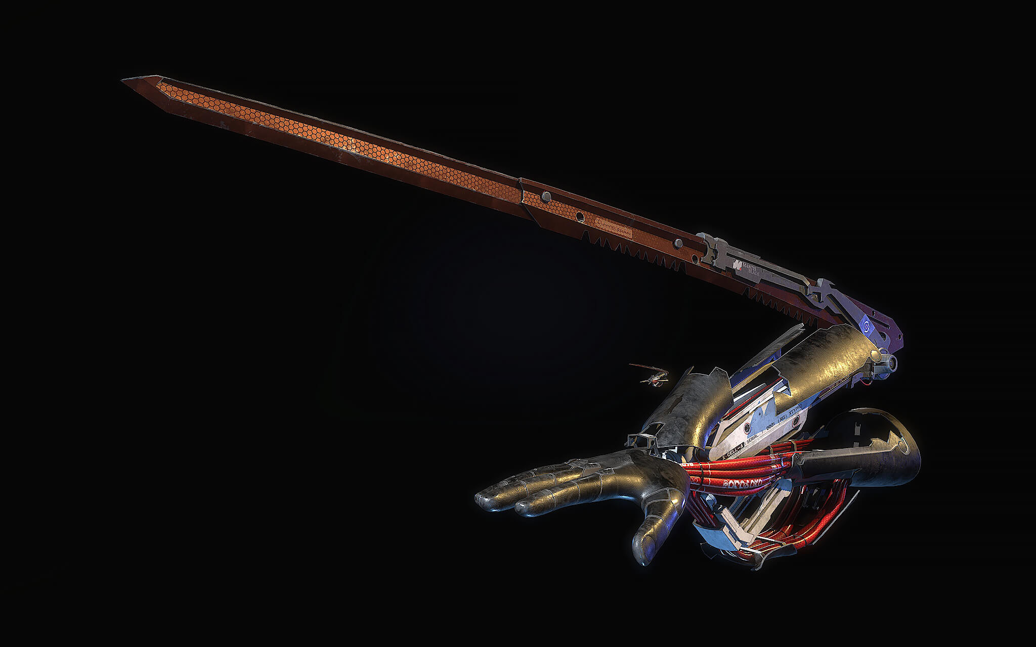 Mantis Blades - 3D Model by KATEDRA604