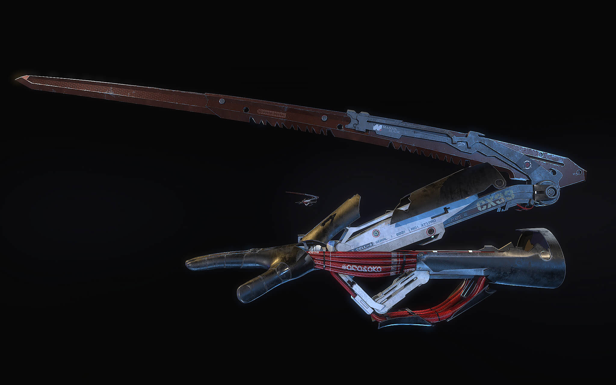 Mantis Blades - 3D Model by KATEDRA604