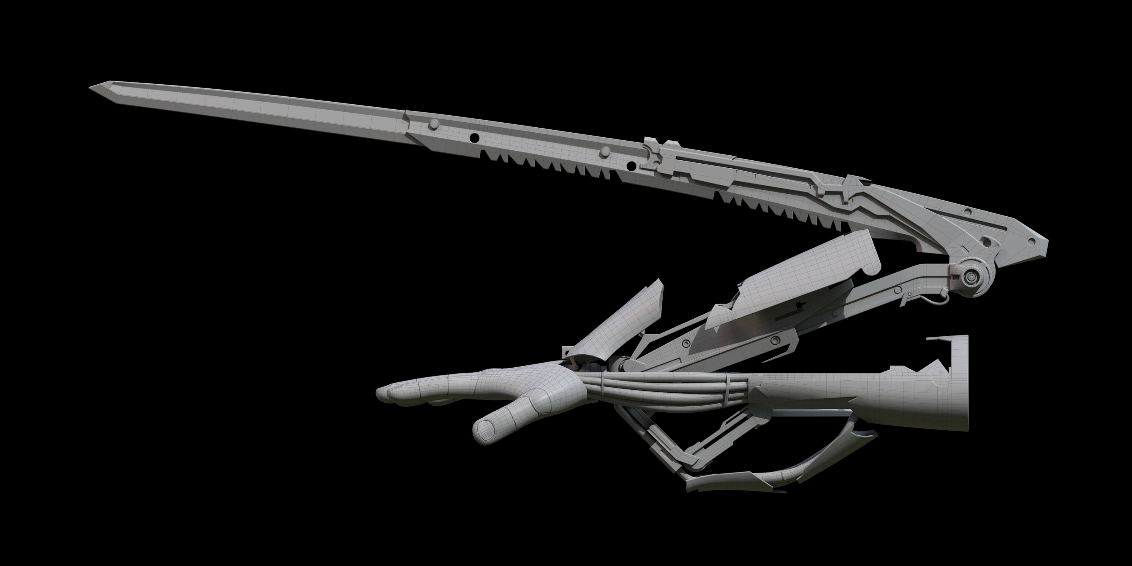 Mantis Blades - 3D Model by KATEDRA604