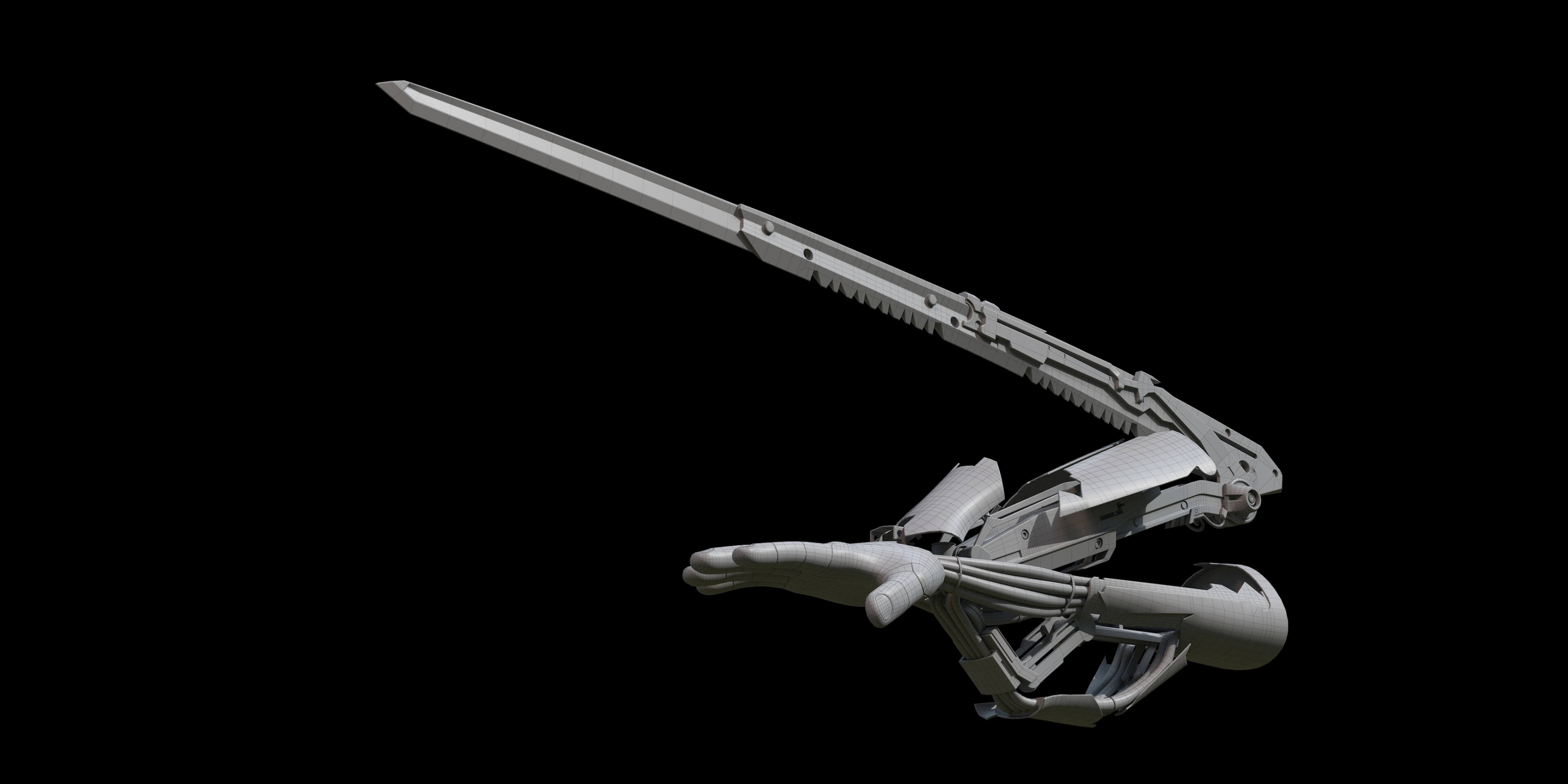 Mantis Blades - 3D Model by KATEDRA604