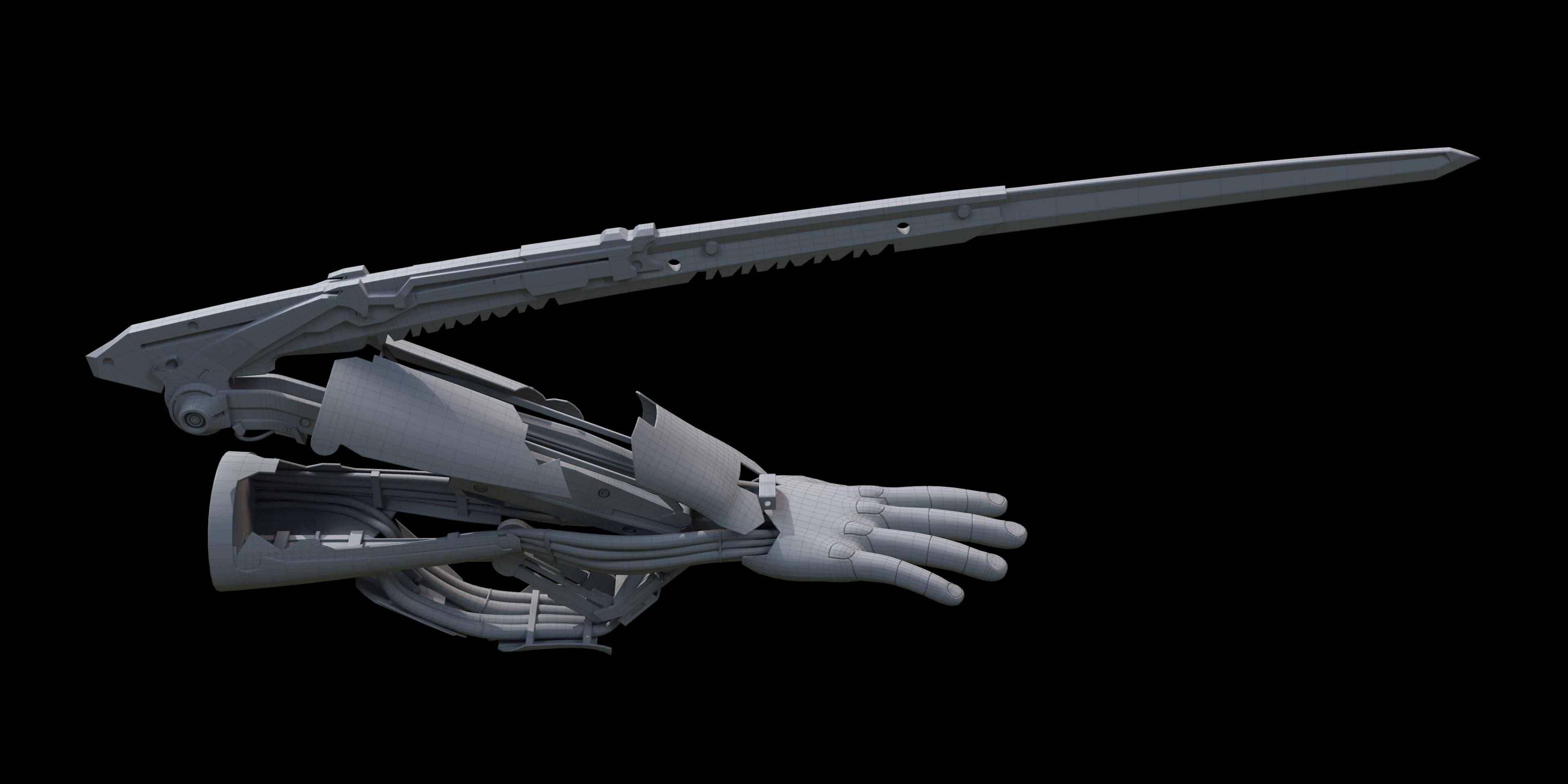 Mantis Blades - 3D Model by KATEDRA604