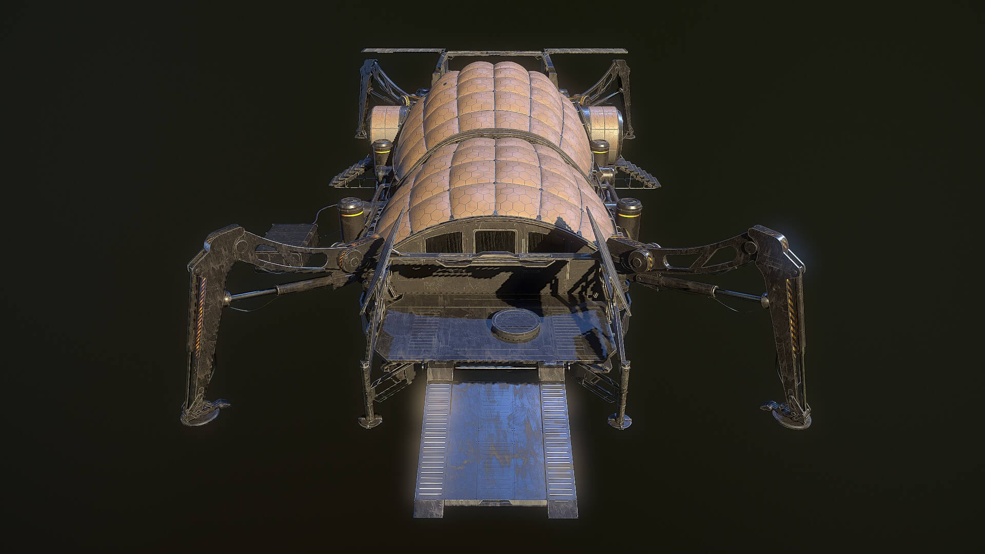 Mars Station - 3D Model by KATEDRA604