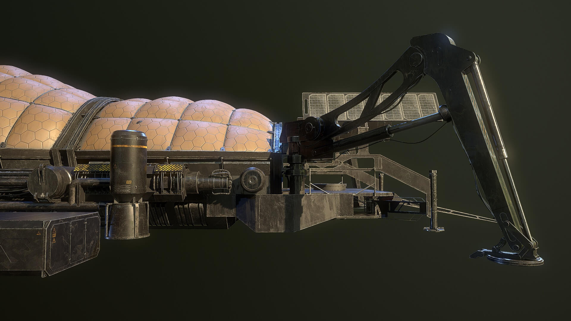 Mars Station - 3D Model by KATEDRA604