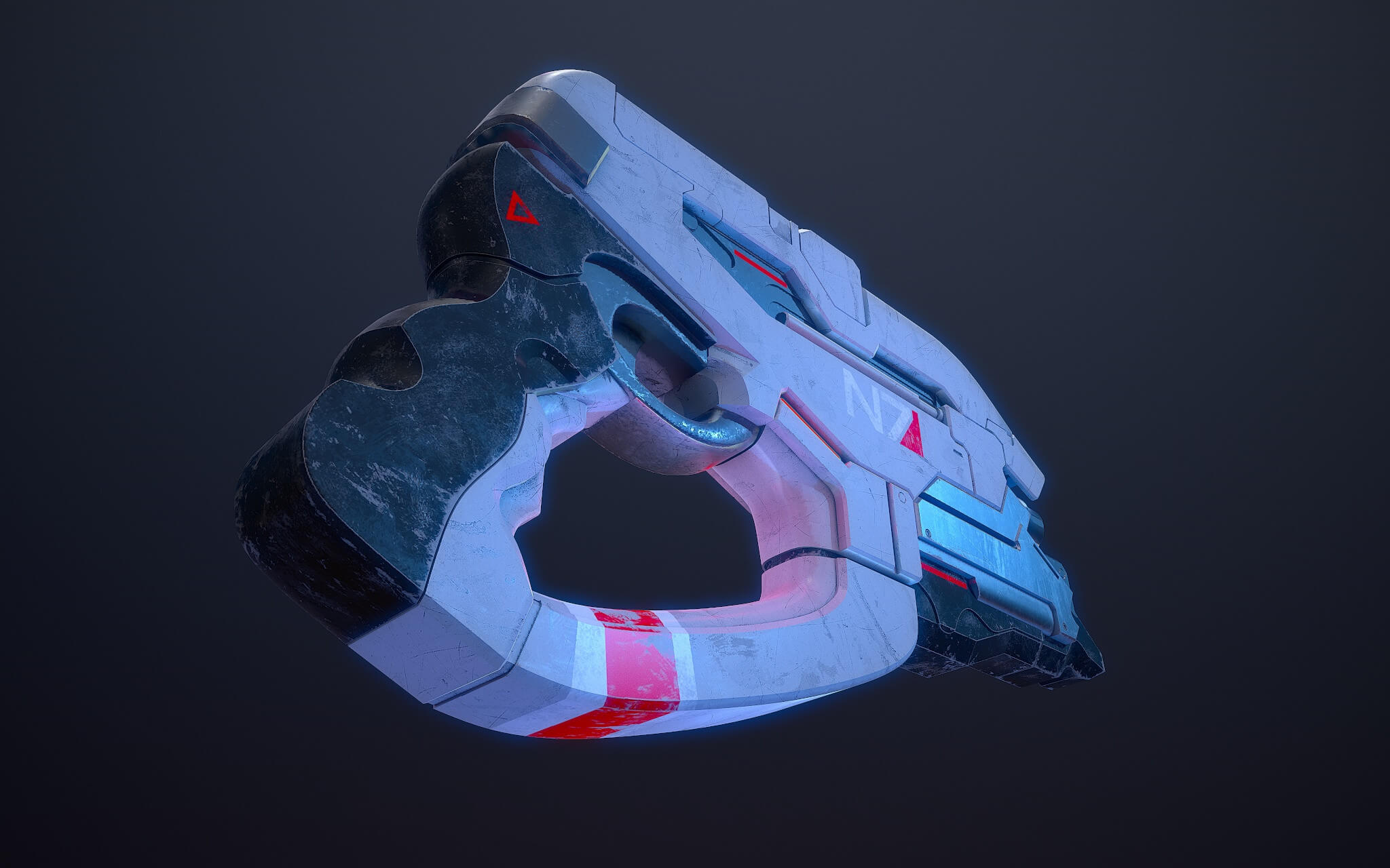 N7 Eagle Mass Effect - 3D Model by KATEDRA604