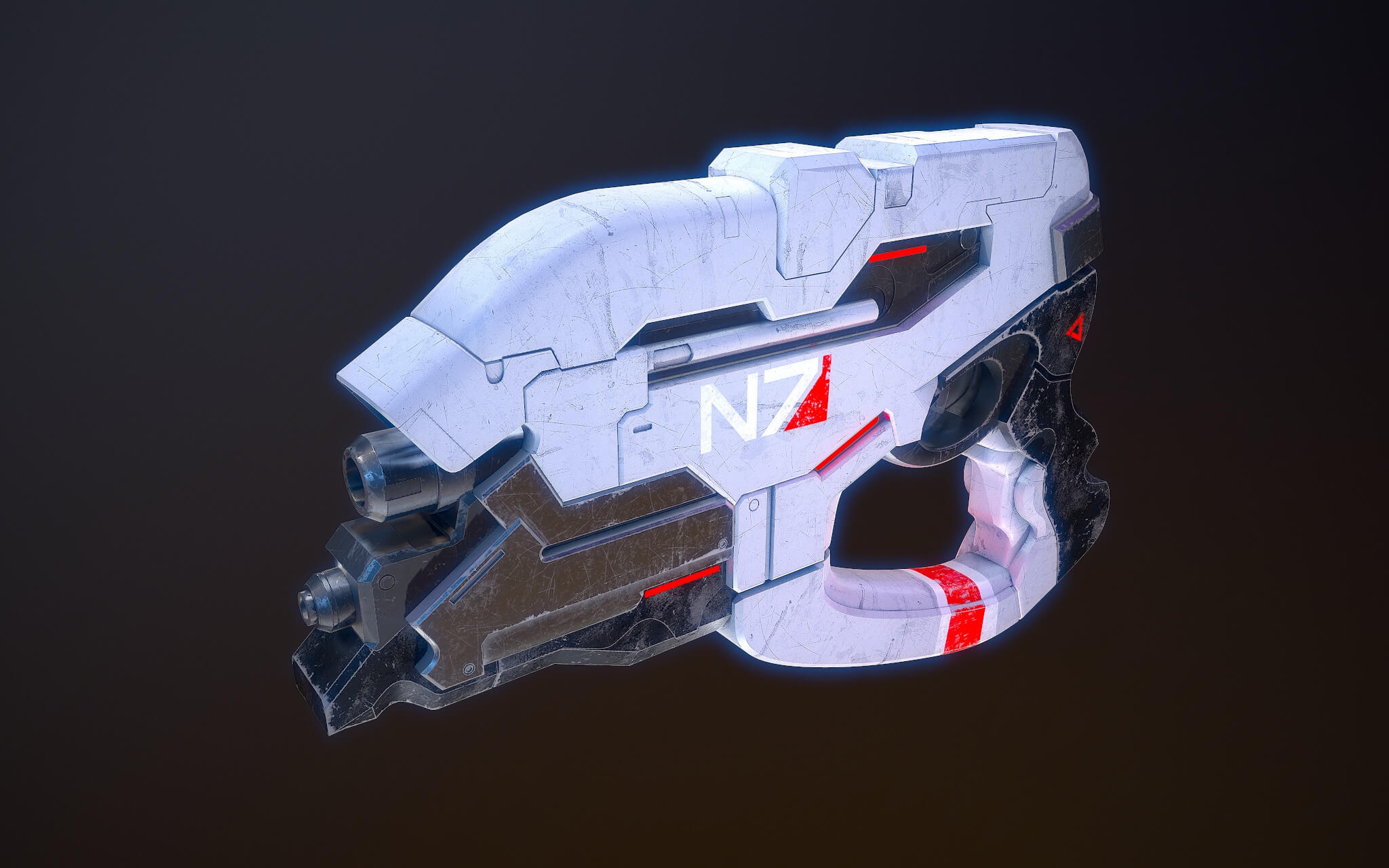 N7 Eagle Mass Effect - 3D Model by KATEDRA604