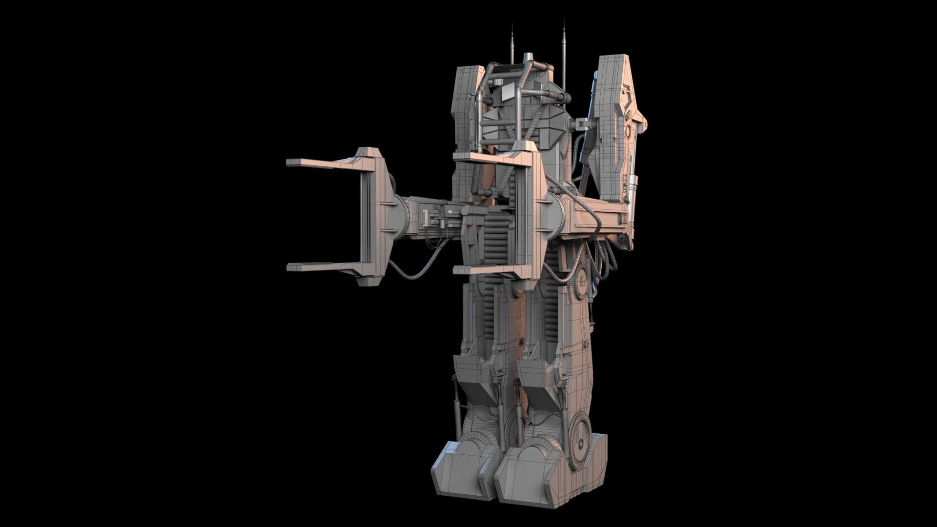 P-5000 Powered Work Loader 3D Model by KATEDRA604