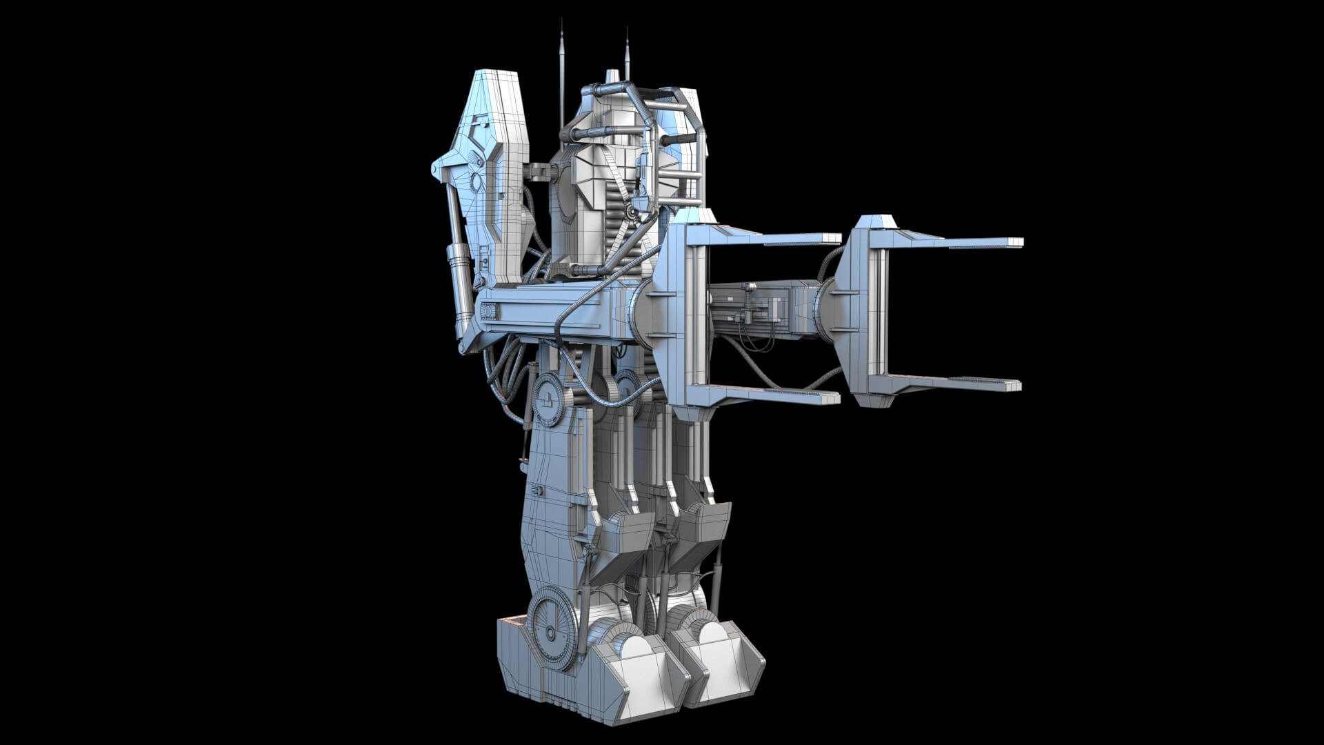 P-5000 Powered Work Loader 3D Model by KATEDRA604