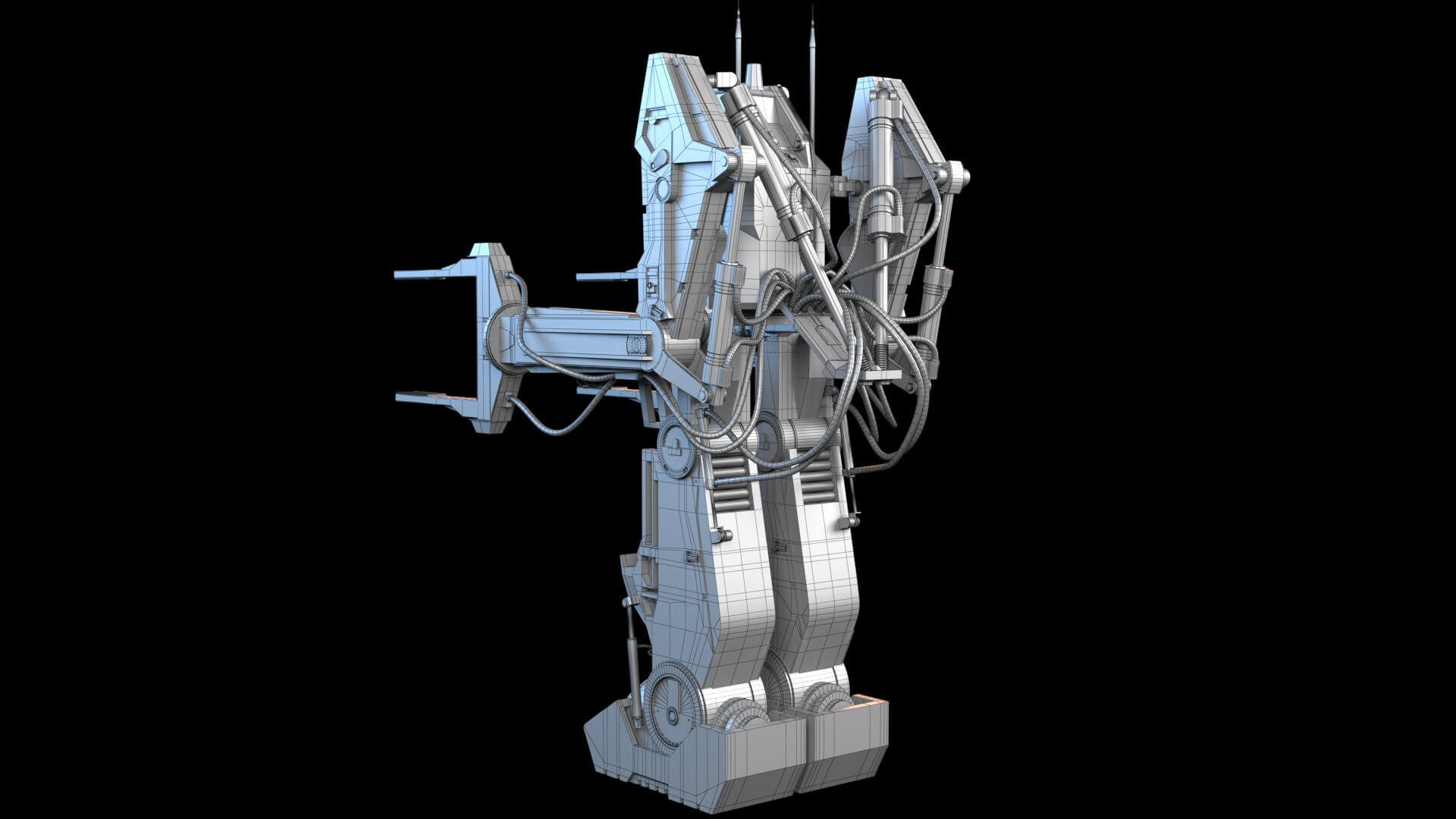 P-5000 Powered Work Loader 3D Model by KATEDRA604