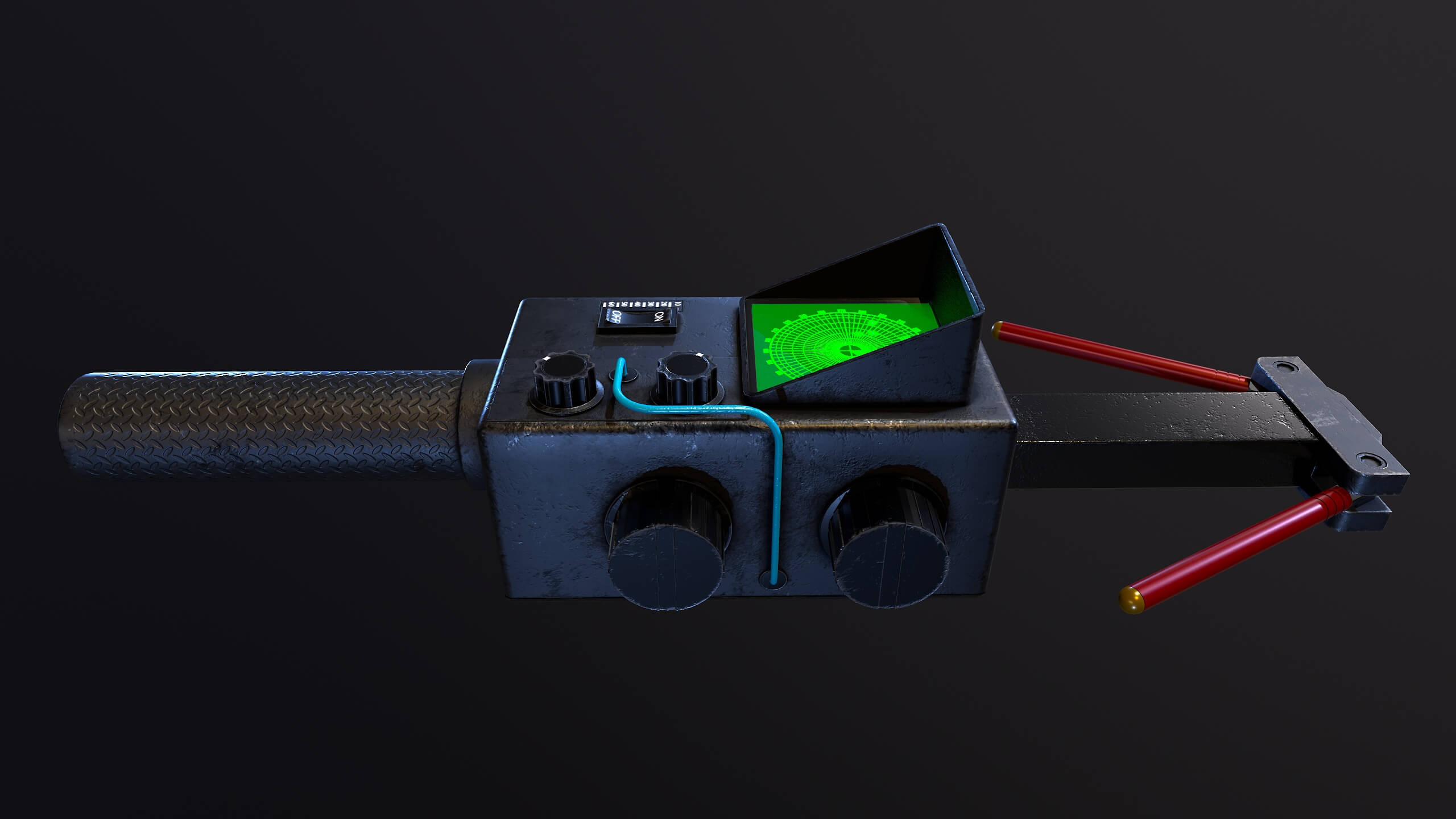 Pke Meter Ghostbusters - 3D Model by KATEDRA604