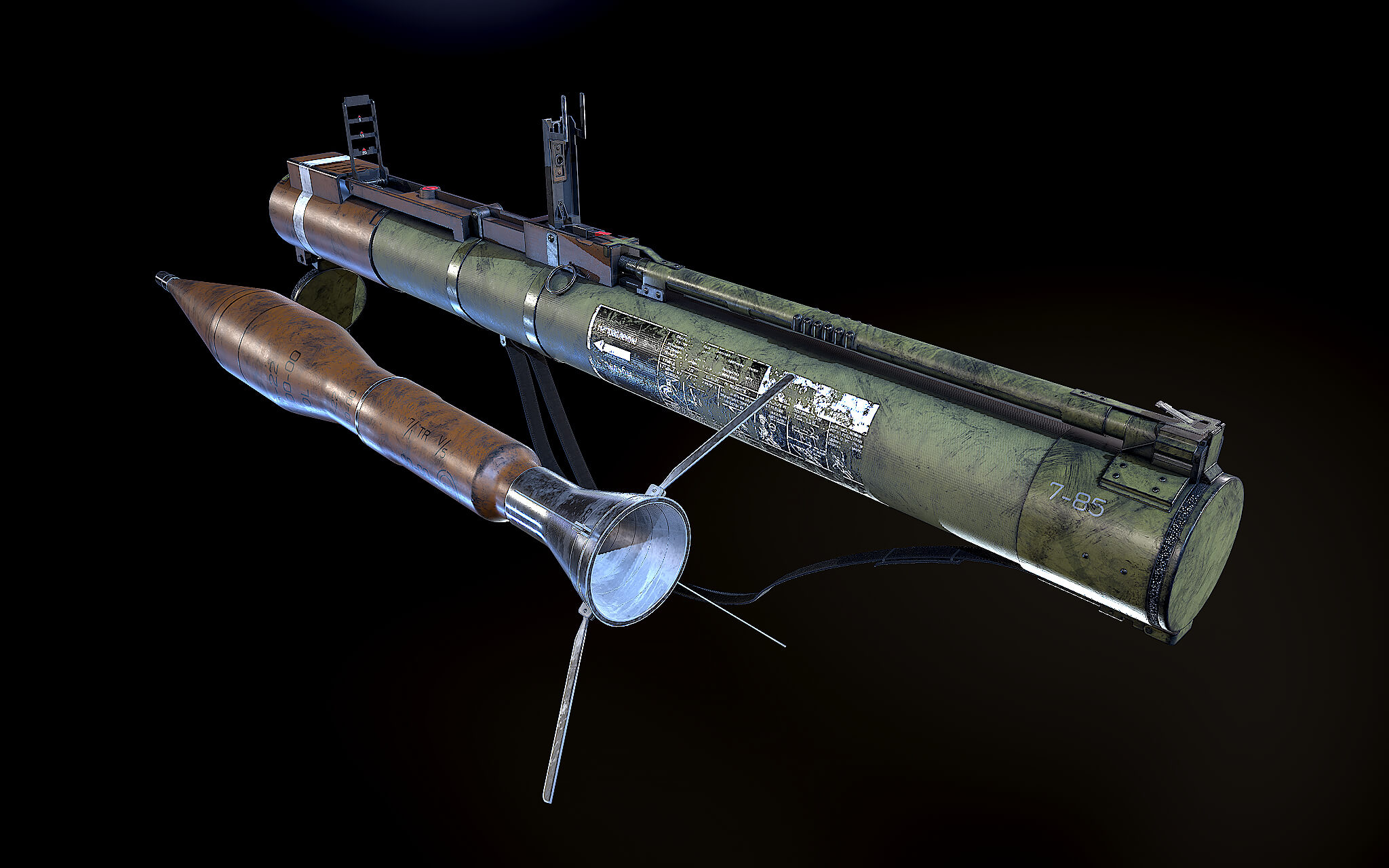 Rocket Launcher - 3D Model by KATEDRA604