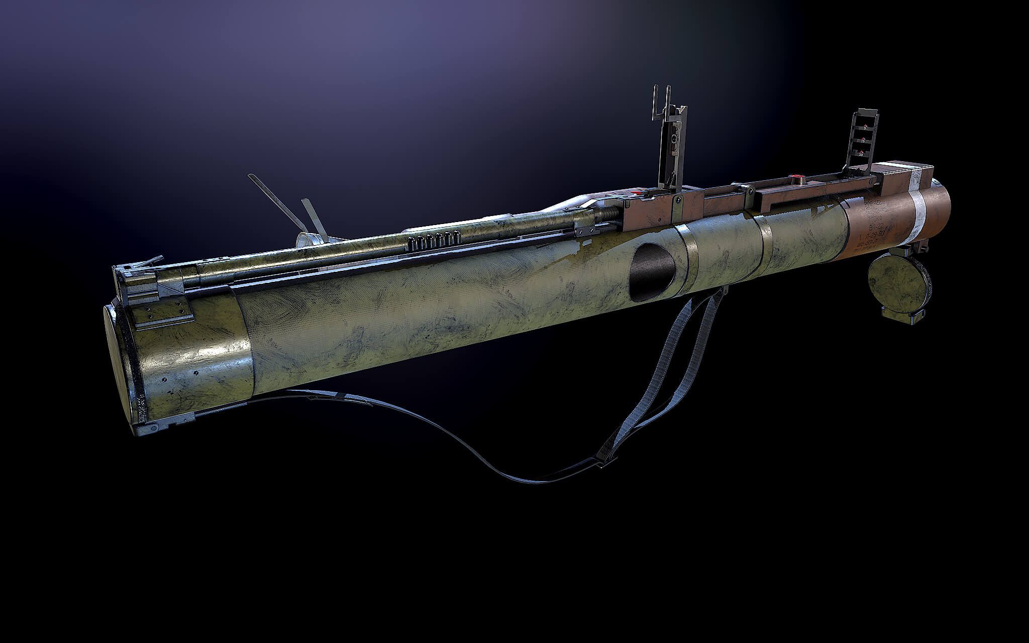 Rocket Launcher - 3D Model by KATEDRA604