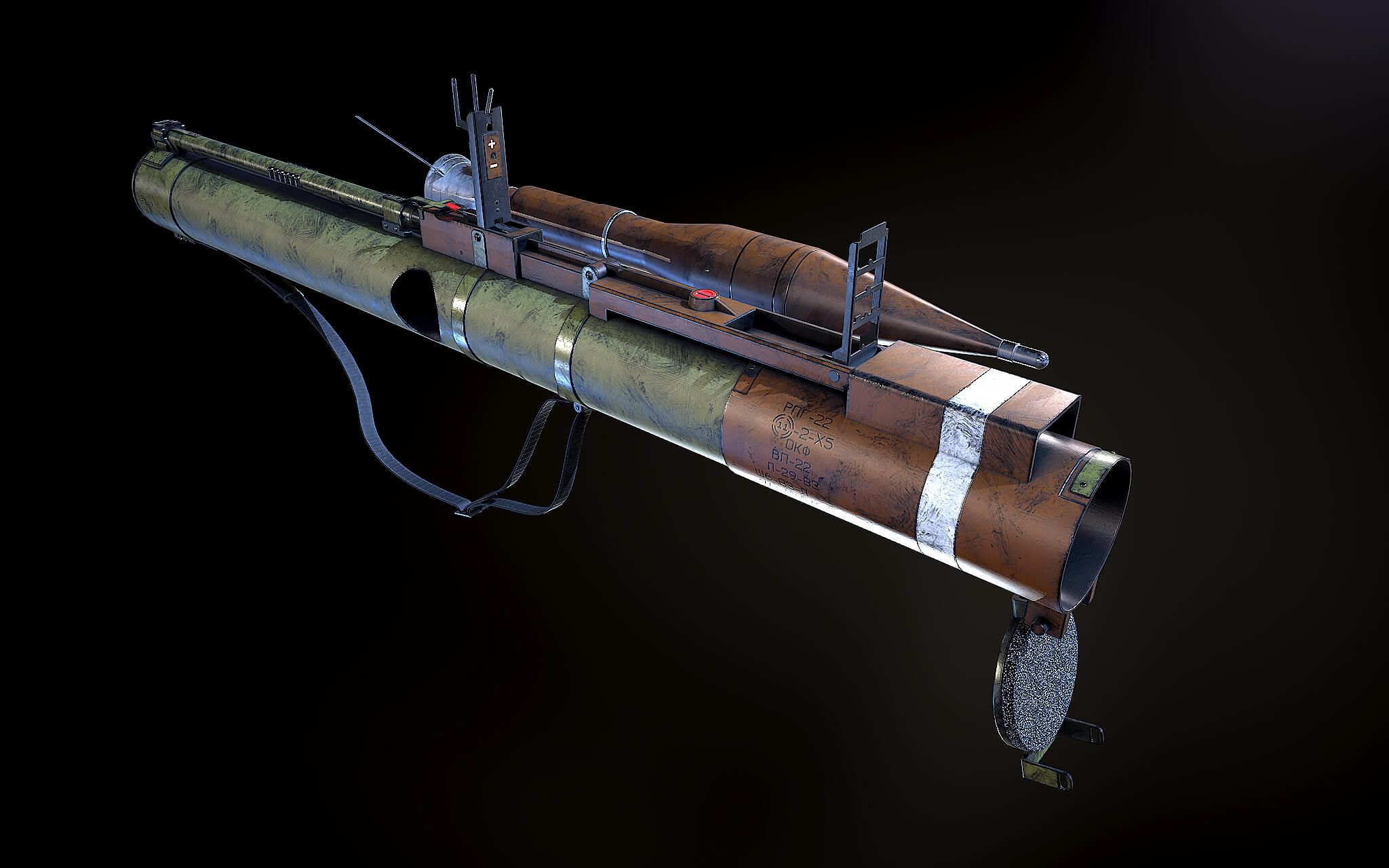 Rocket Launcher - 3D Model by KATEDRA604