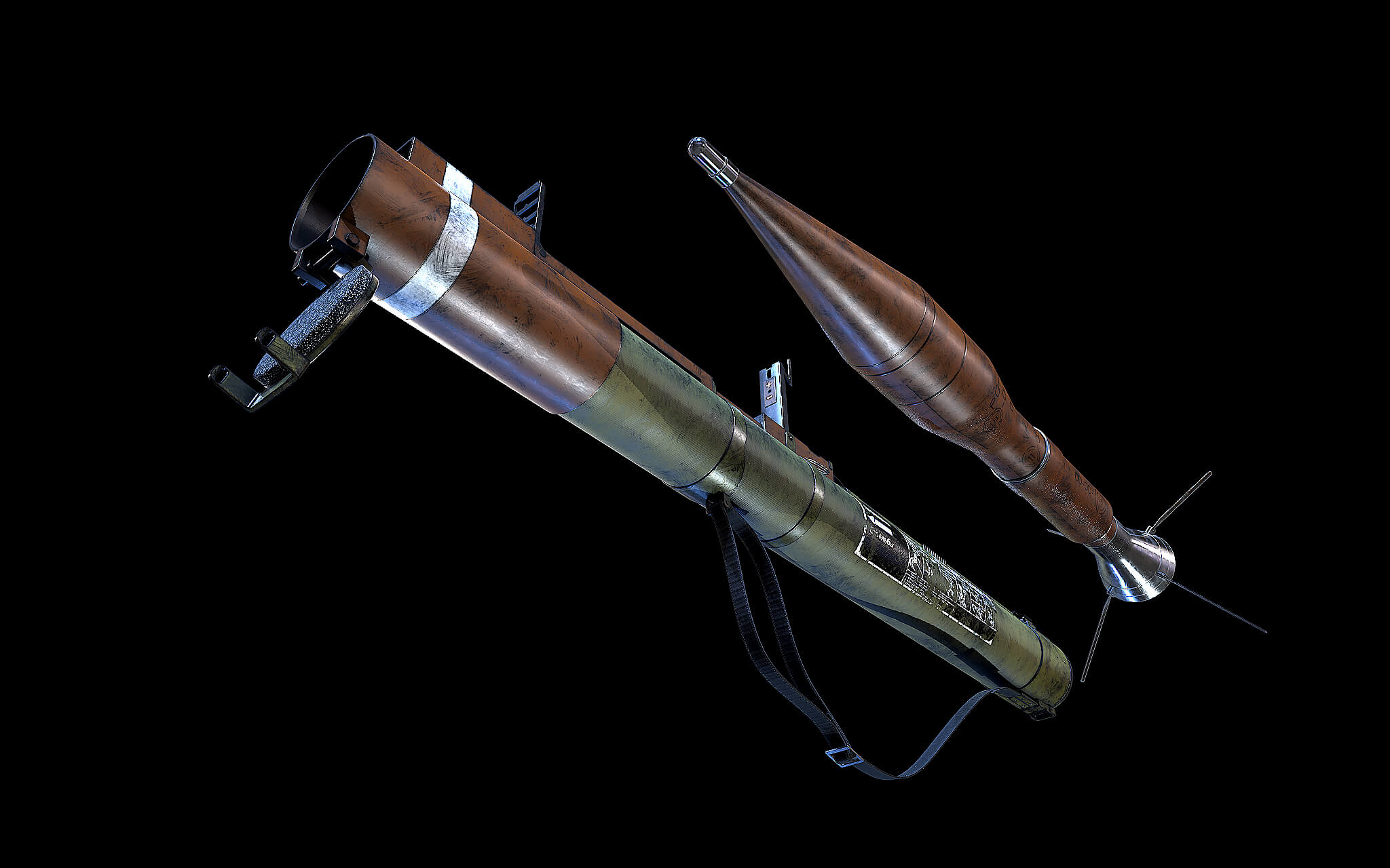 Rocket Launcher - 3D Model by KATEDRA604