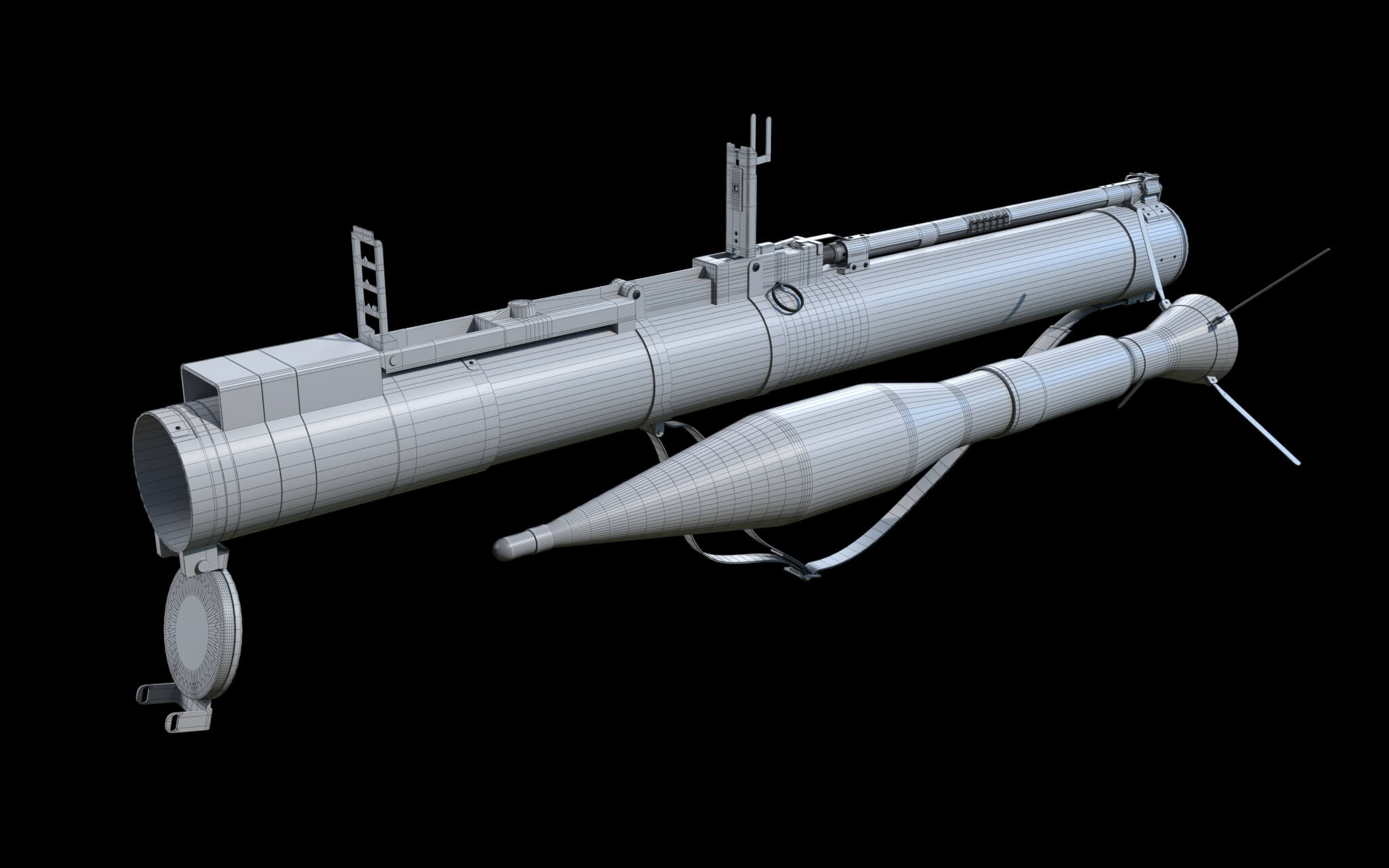 Rocket Launcher - 3D Model by KATEDRA604