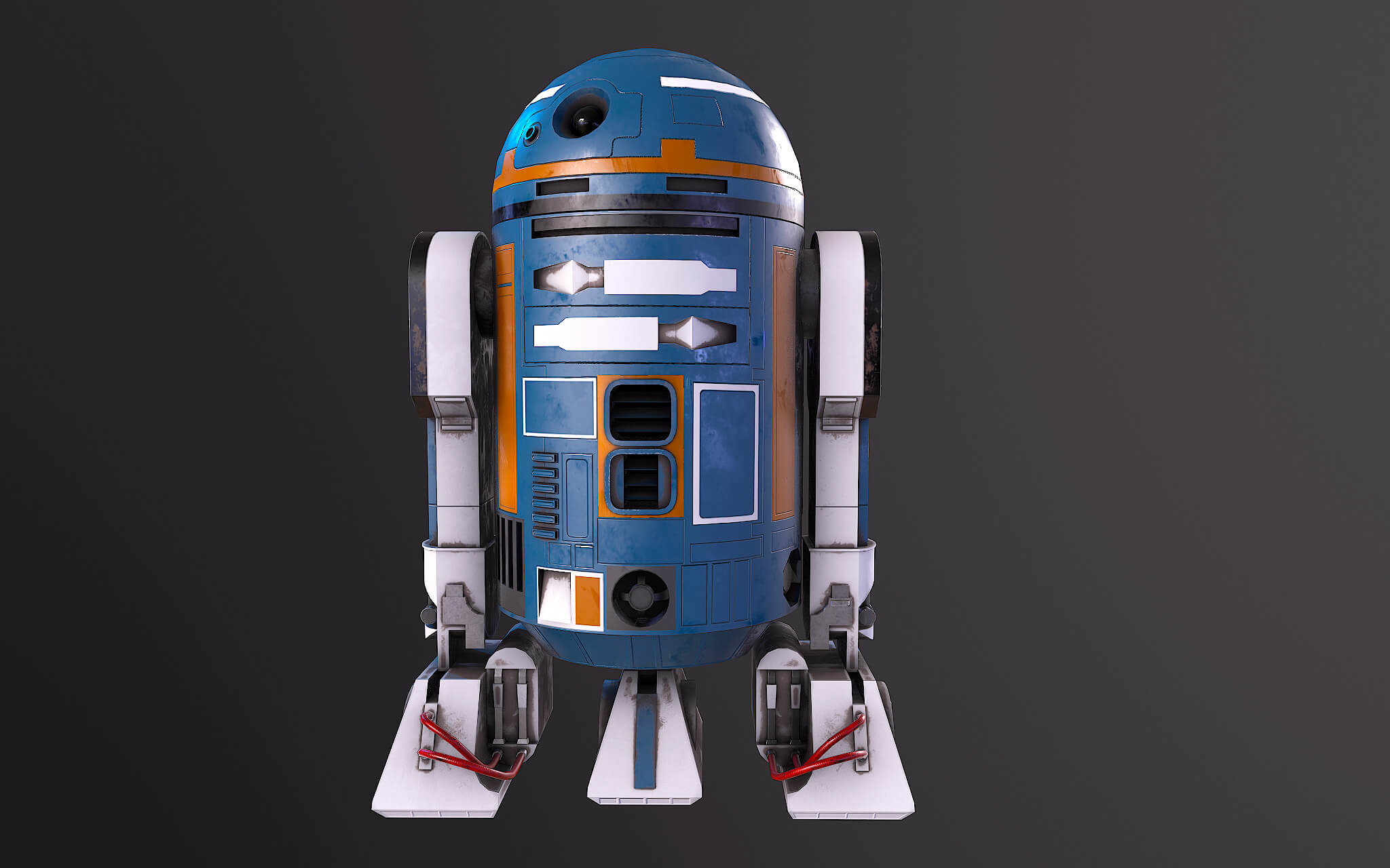 SK-620 Star Wars Low Poly 3D Model by KATEDRA604