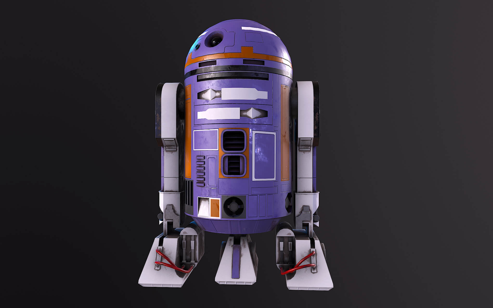 SK-620 Star Wars Low Poly 3D Model by KATEDRA604