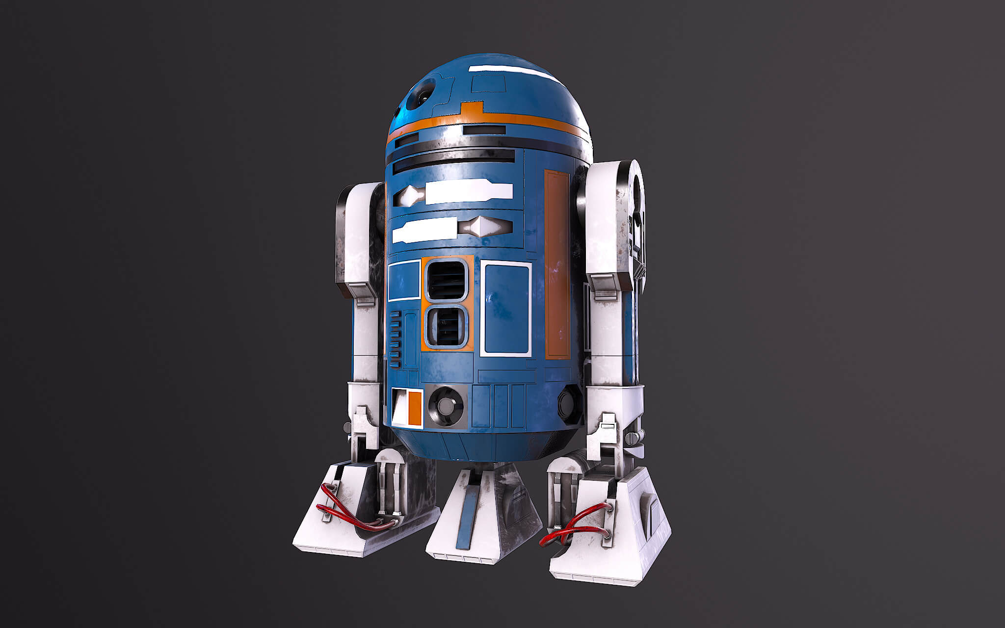 SK-620 Star Wars Low Poly 3D Model by KATEDRA604