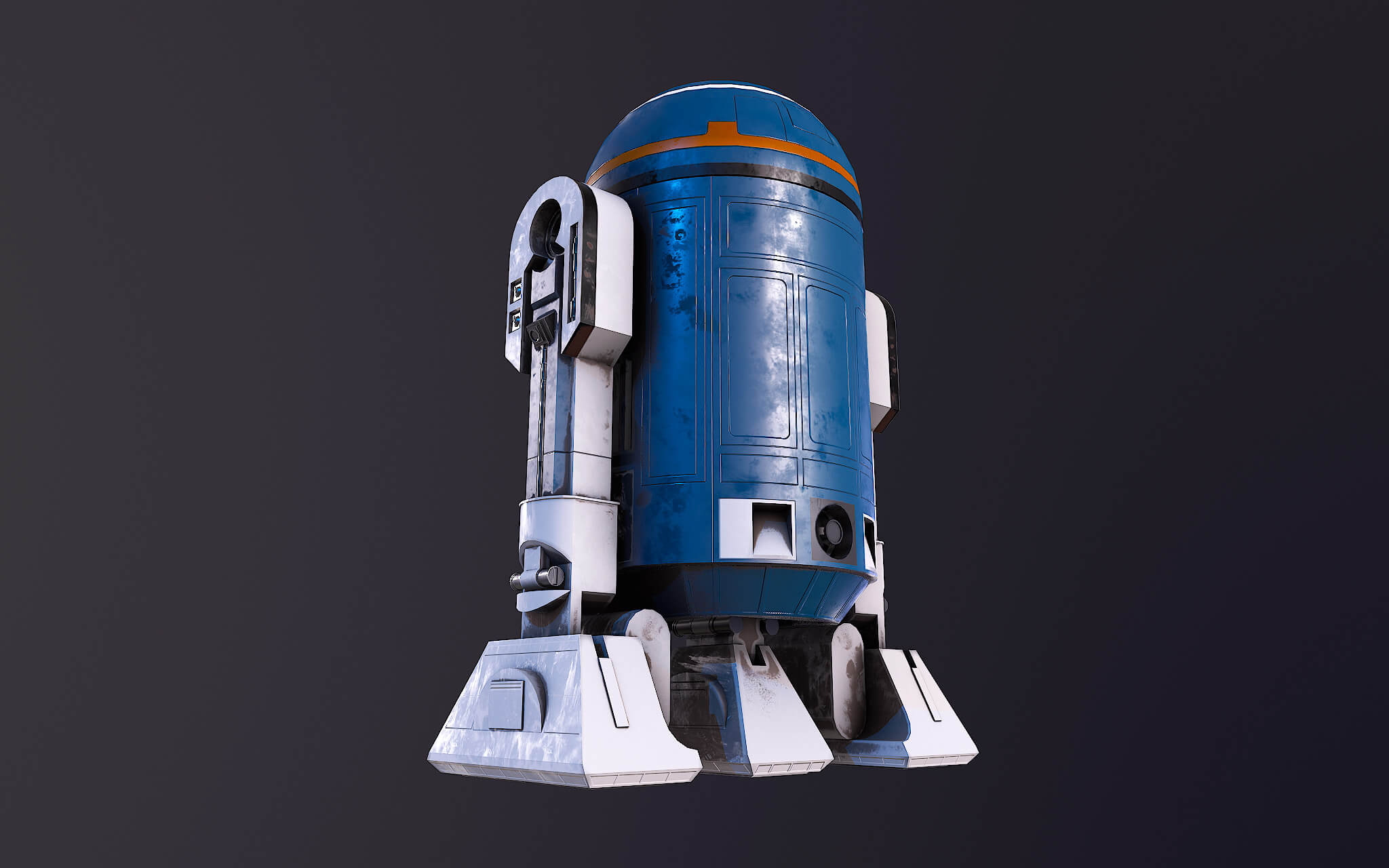 SK-620 Star Wars Low Poly 3D Model by KATEDRA604