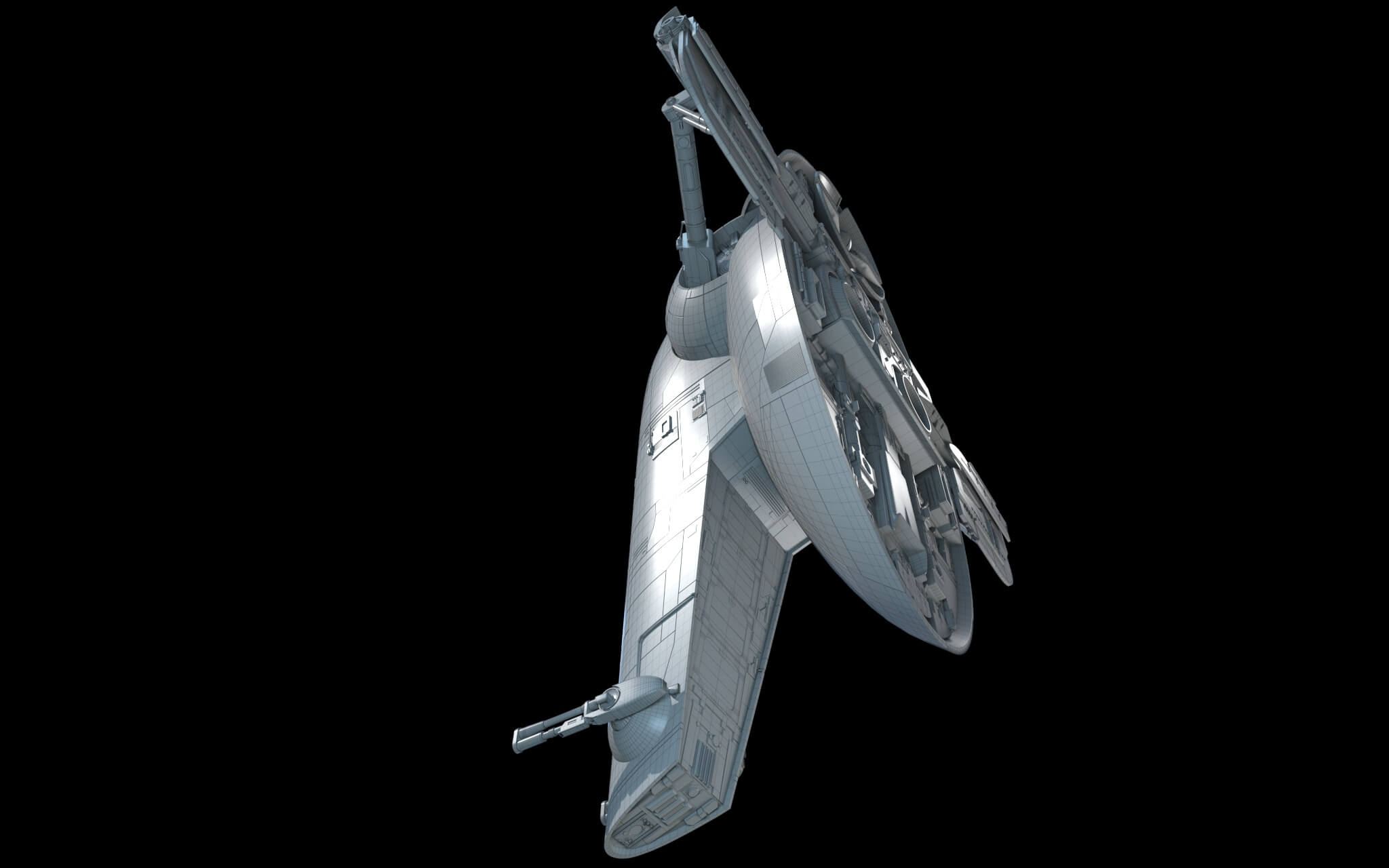 Slave 1 Star Wars - 3D Model by KATEDRA604